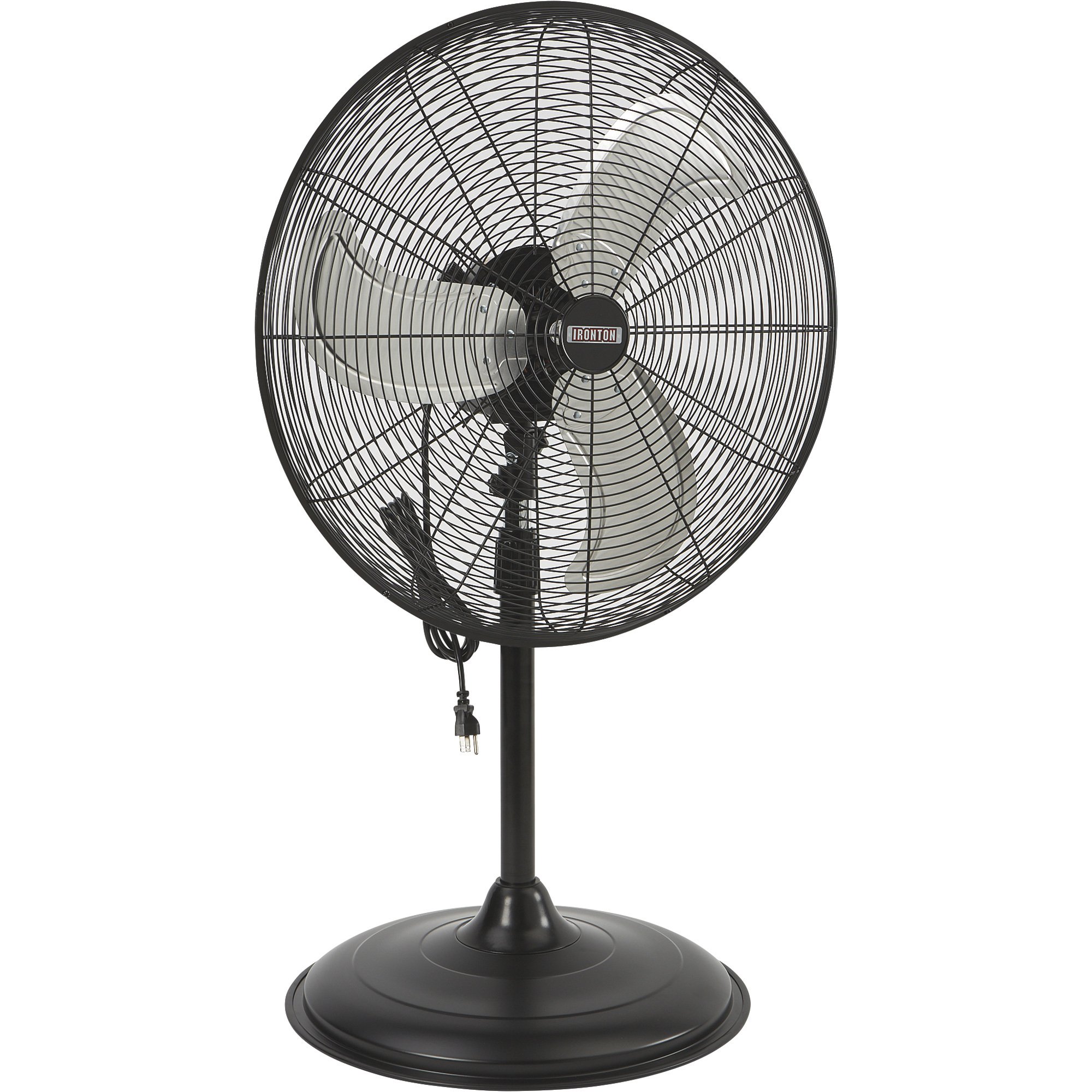 Ironton 22in. Oscillating Pedestal Fan, 4500 CFM, 1/16 HP | Northern Tool