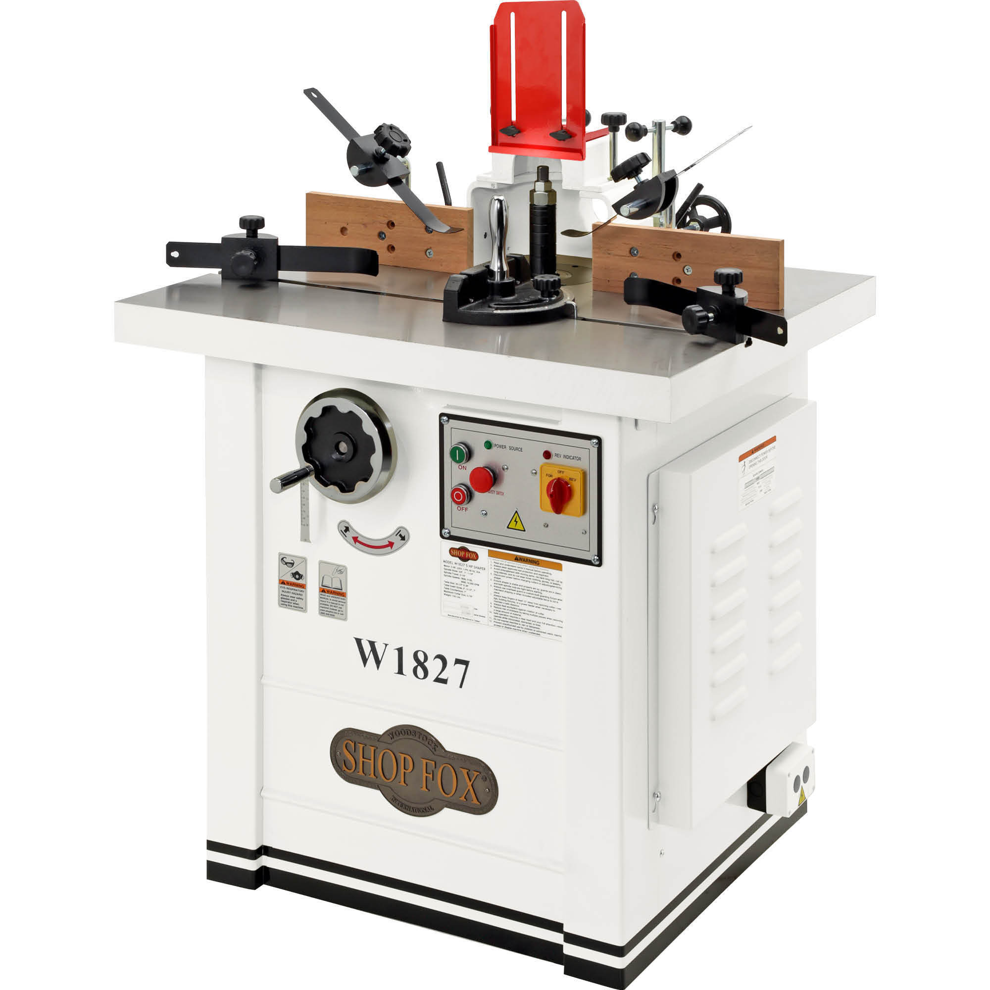 Shop Fox Shaper - 5 HP, Cast-Iron Table, 35.5in. x 28in., 3600-10000 ...
