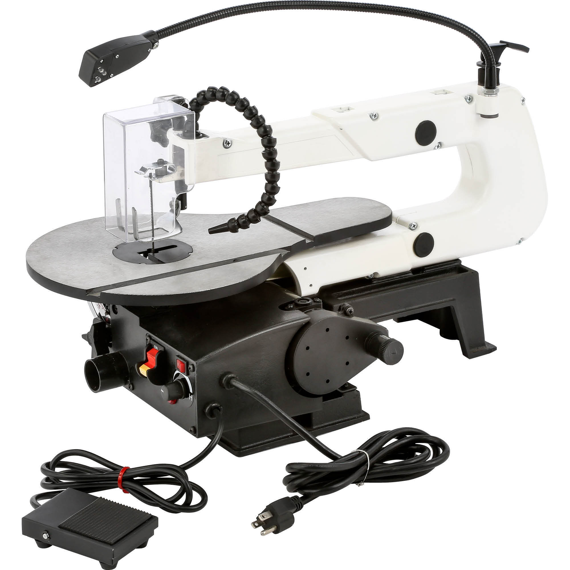 Shop Fox 16in. Variable Speed Scroll Saw with Foot Switch Model W1872 Northern Tool