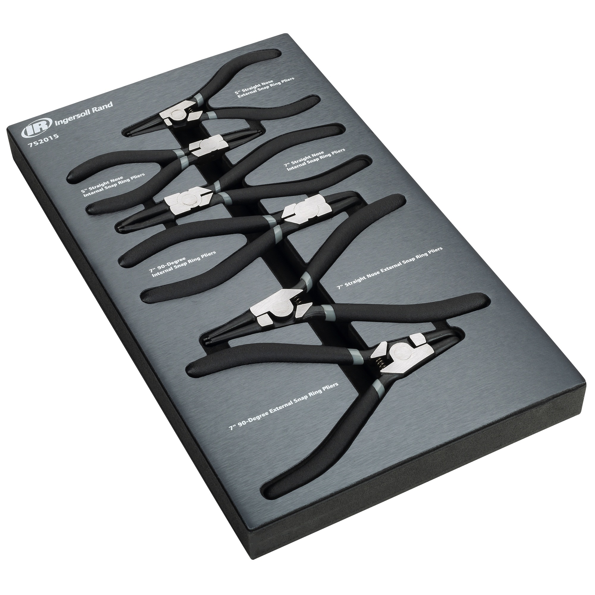 Ingersoll Rand, 6 Piece Master Snap Ring Pliers Set, Pieces (qty.) 6 ...
