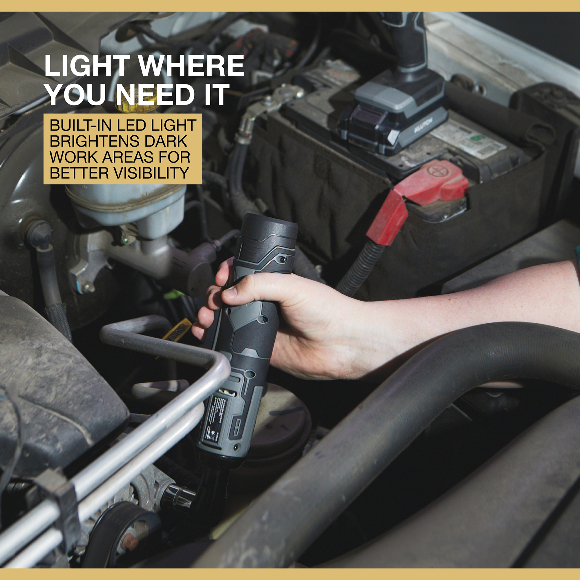 Klutch 12 Volt Cordless Ratchet Wrench Kit, 3/8in. | Northern Tool