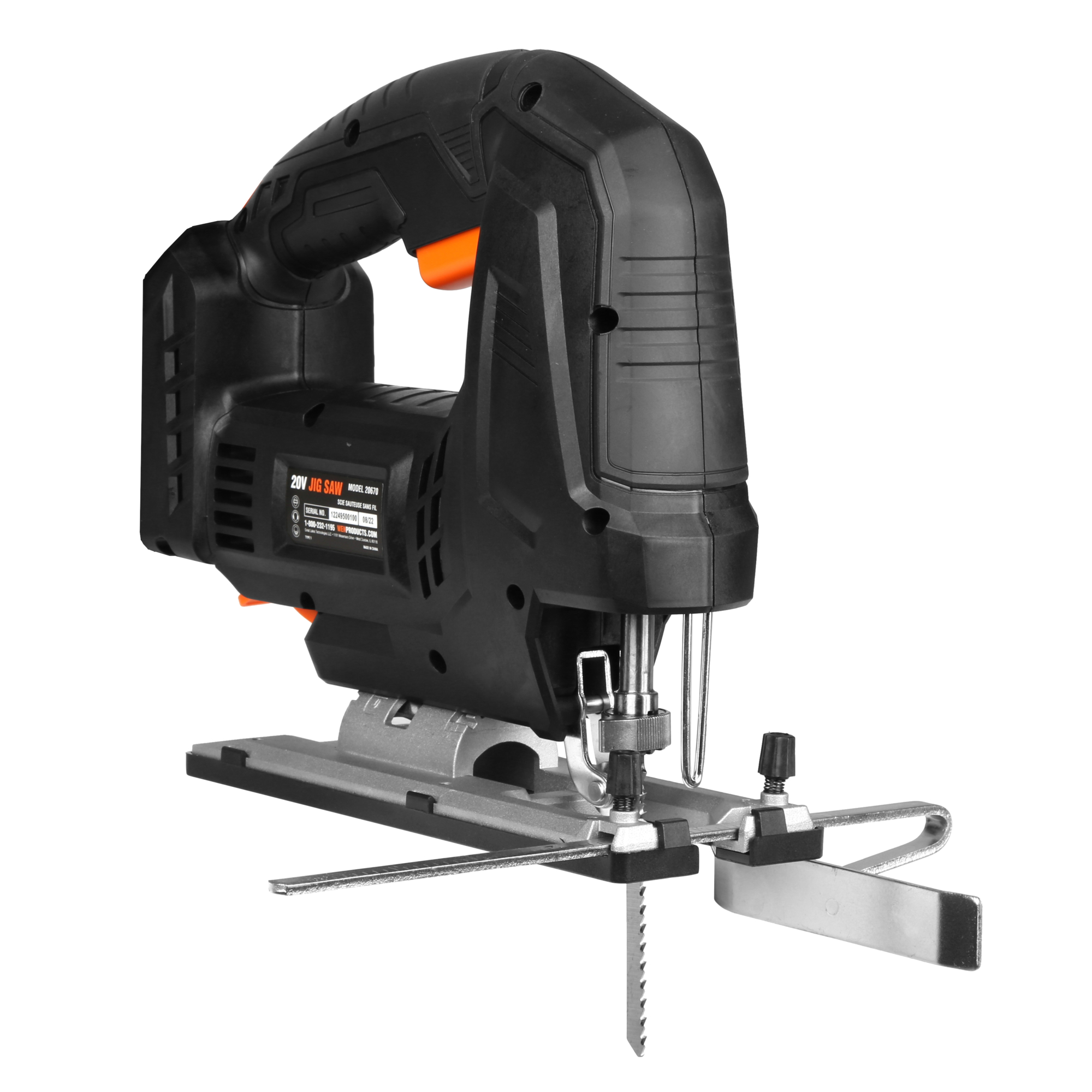 WEN, 20V Max Cordless Brushless Auto Jigsaw (Tool Only), Strokes per ...