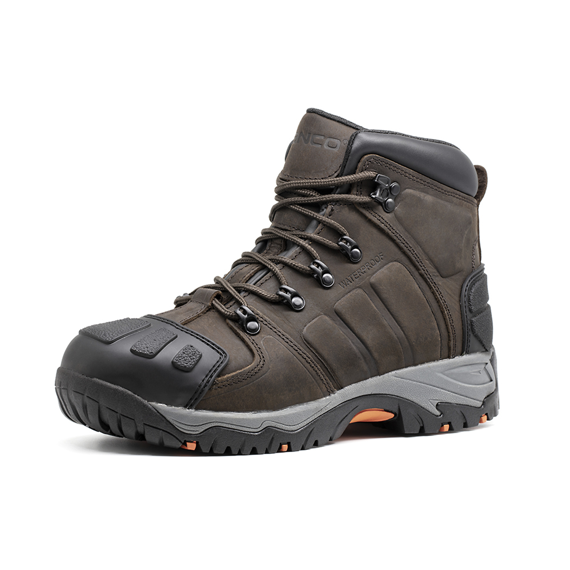 Zanco, Men's Waterproof,Steel toe,EH,Safety boots, Size 7 1/2, Width ...