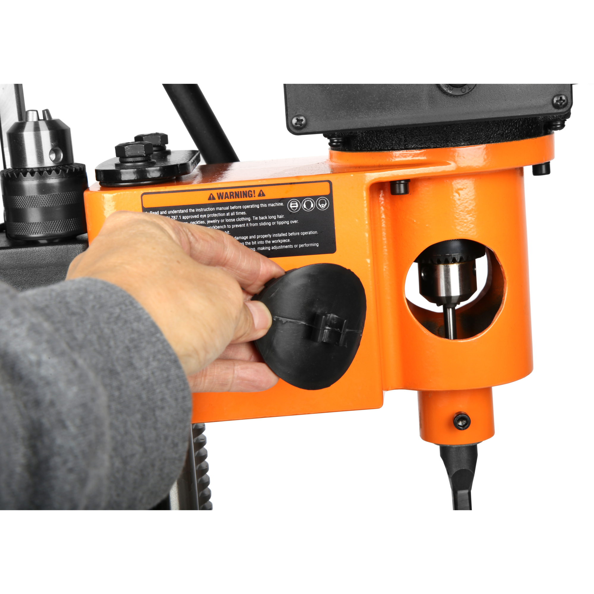 WEN, 5-Amp Cast Iron Bench Mortiser with Chisel Bit Set, Chuck Size 0.5 ...