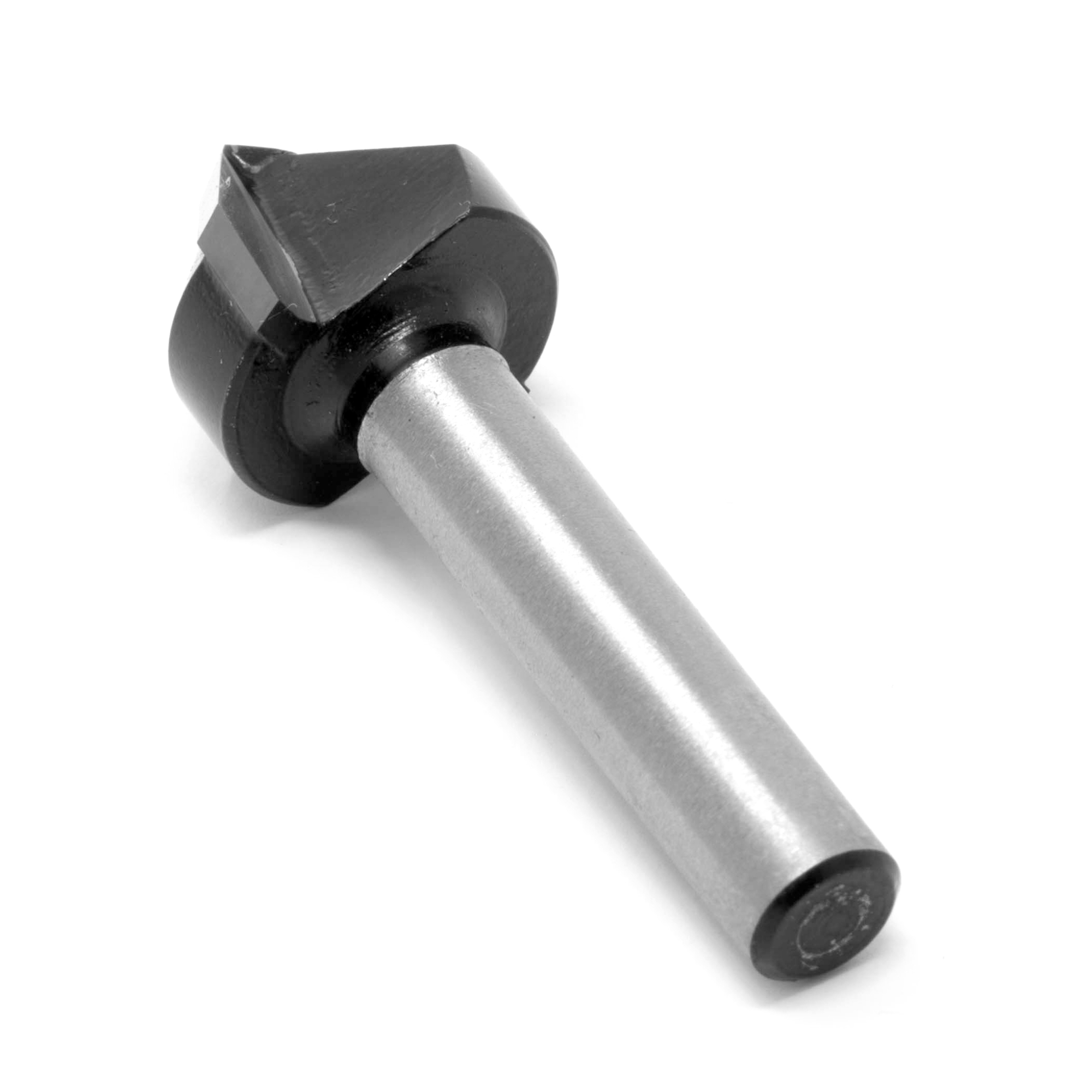 WEN, 5/8in. V-Groove Carbide-Tipped Router Bit, Shank Size 1/4 in, Bit ...