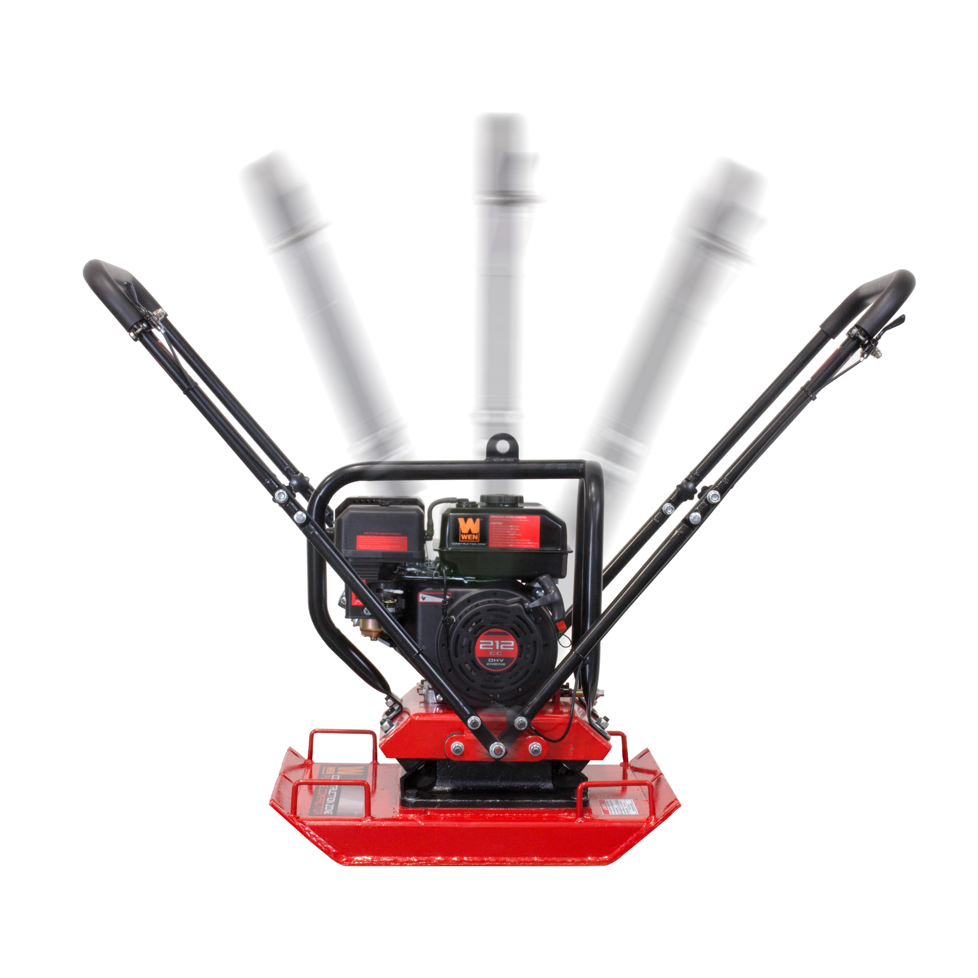 WEN, 4500-Pound Compaction Force Plate Compactor, CARB, Model# 56035T ...