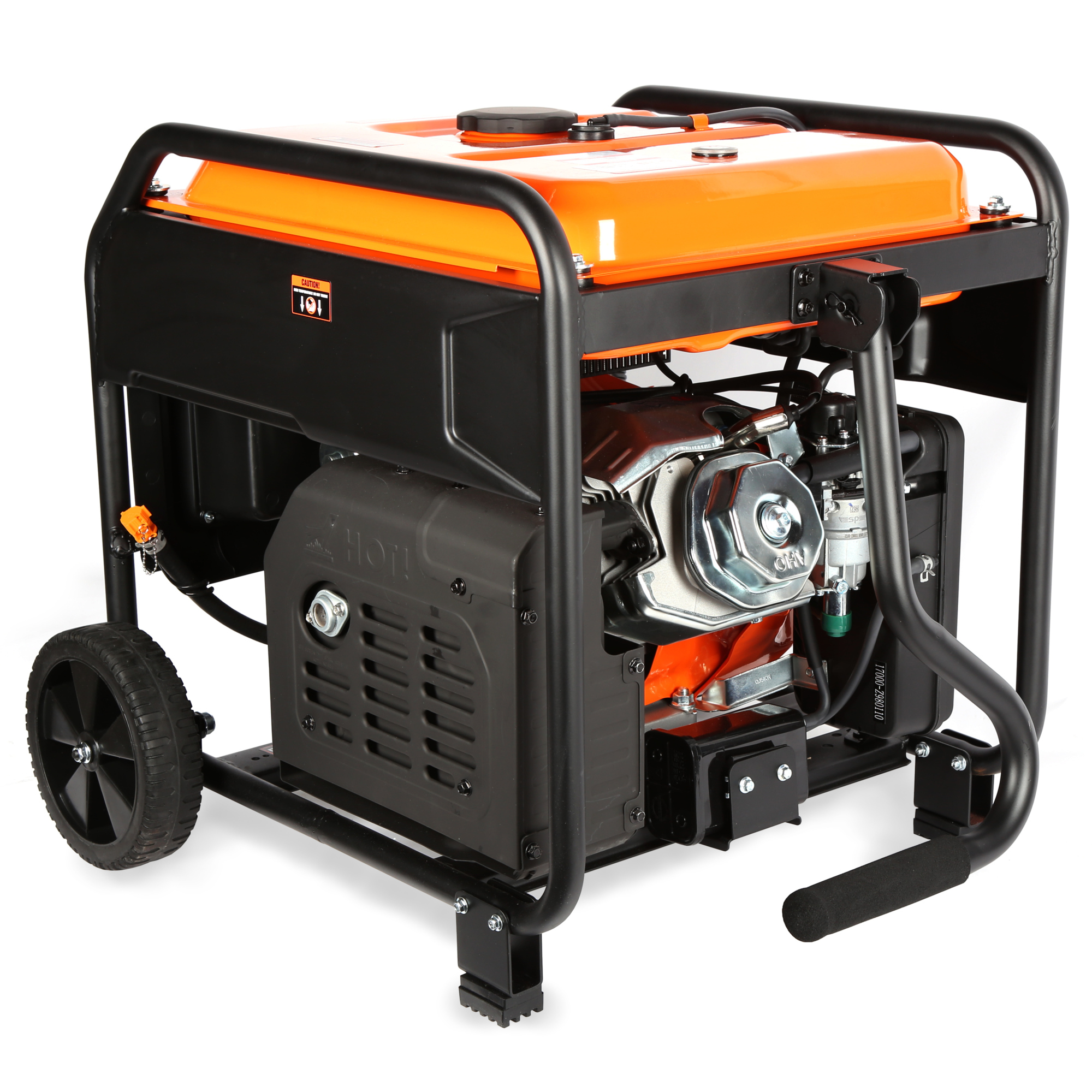 WEN, 8750W Open Frame Inverter Generator, CO Sensor, Surge Watts 8750 ...