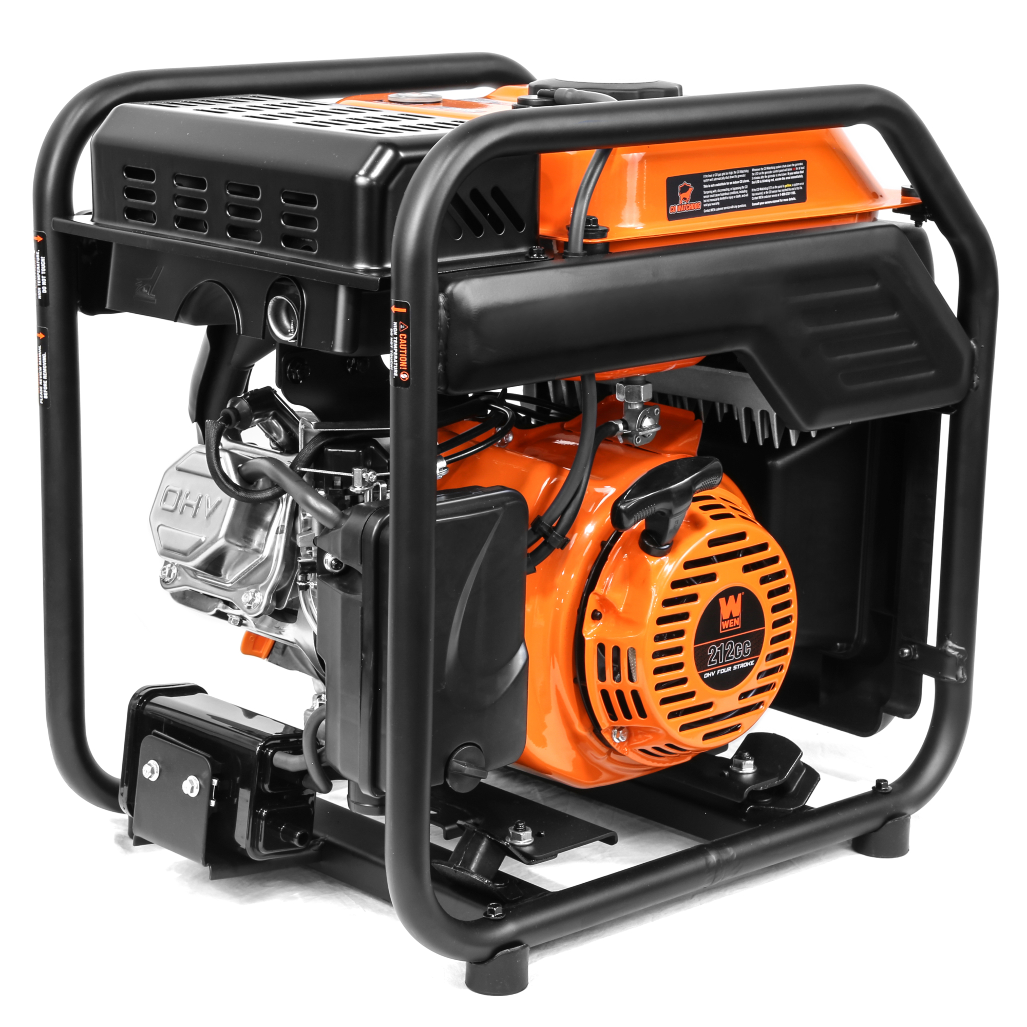 WEN Open Frame Inverter Generator - 4000W Surge, 3500W Rated, 120V, CO ...