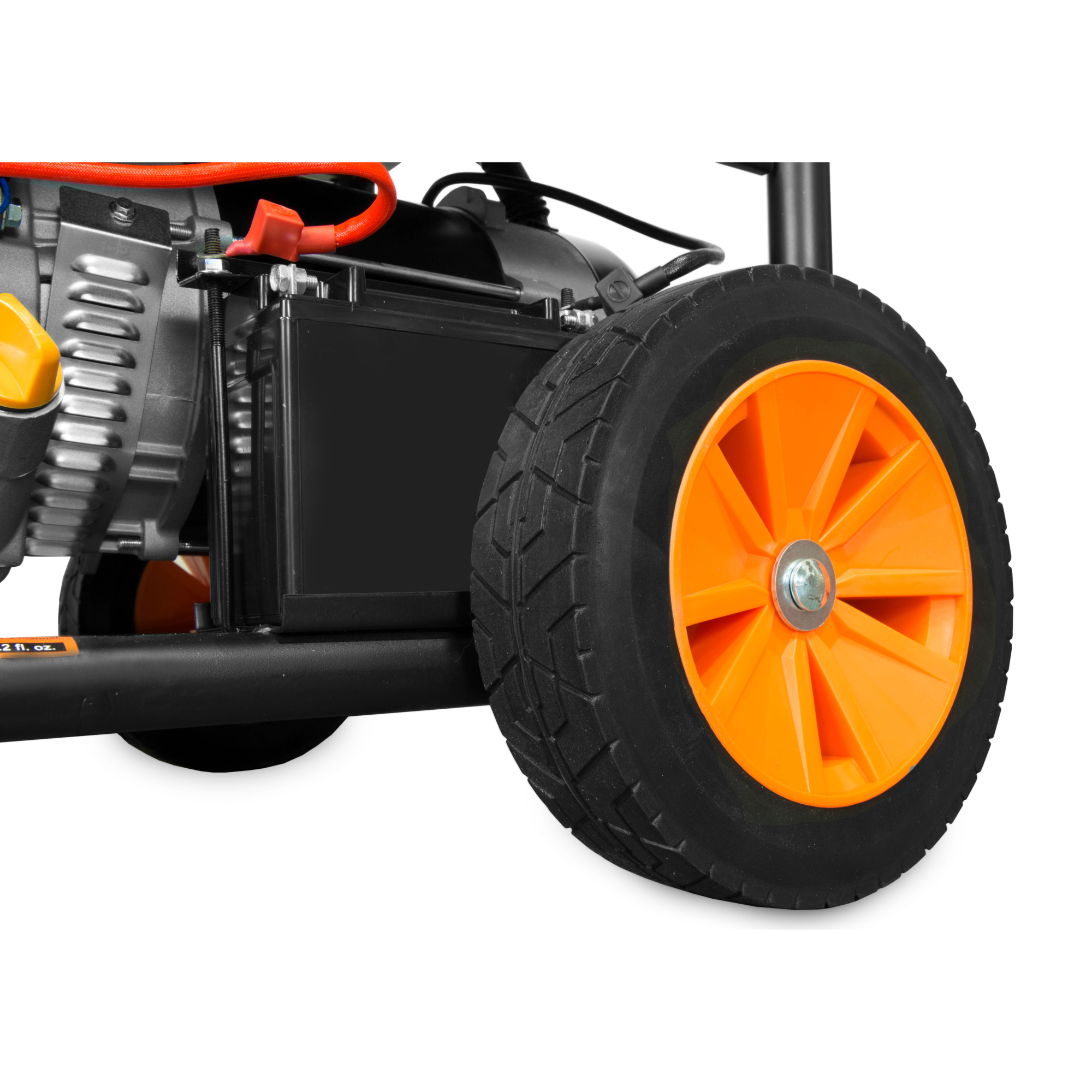 WEN, Dual Fuel Gasoline Propane Generator, Wheel Kit, Surge Watts 4750 ...