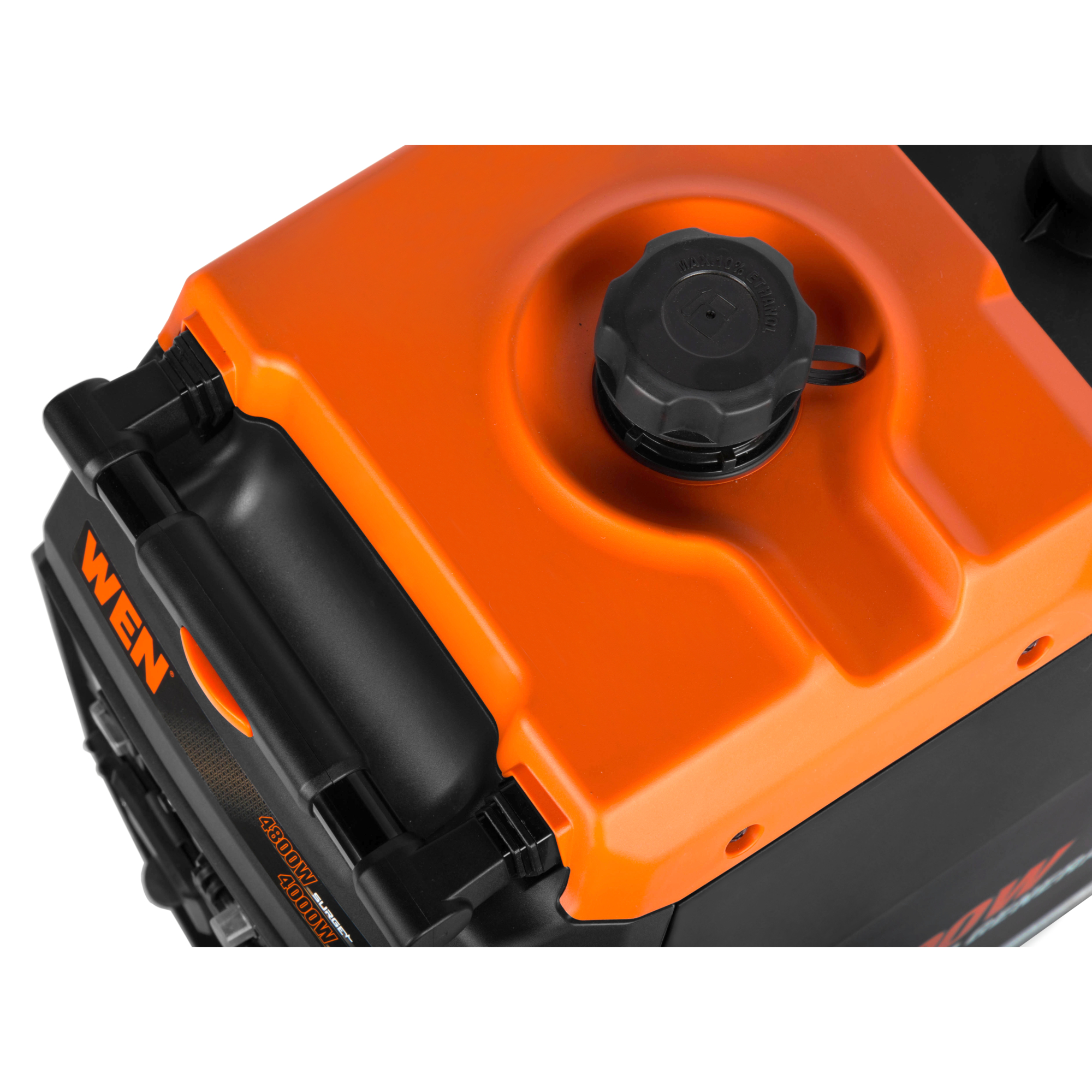 WEN RV-Ready Inverter Generator - 4800W Surge, 4000W Rated, 224cc ...