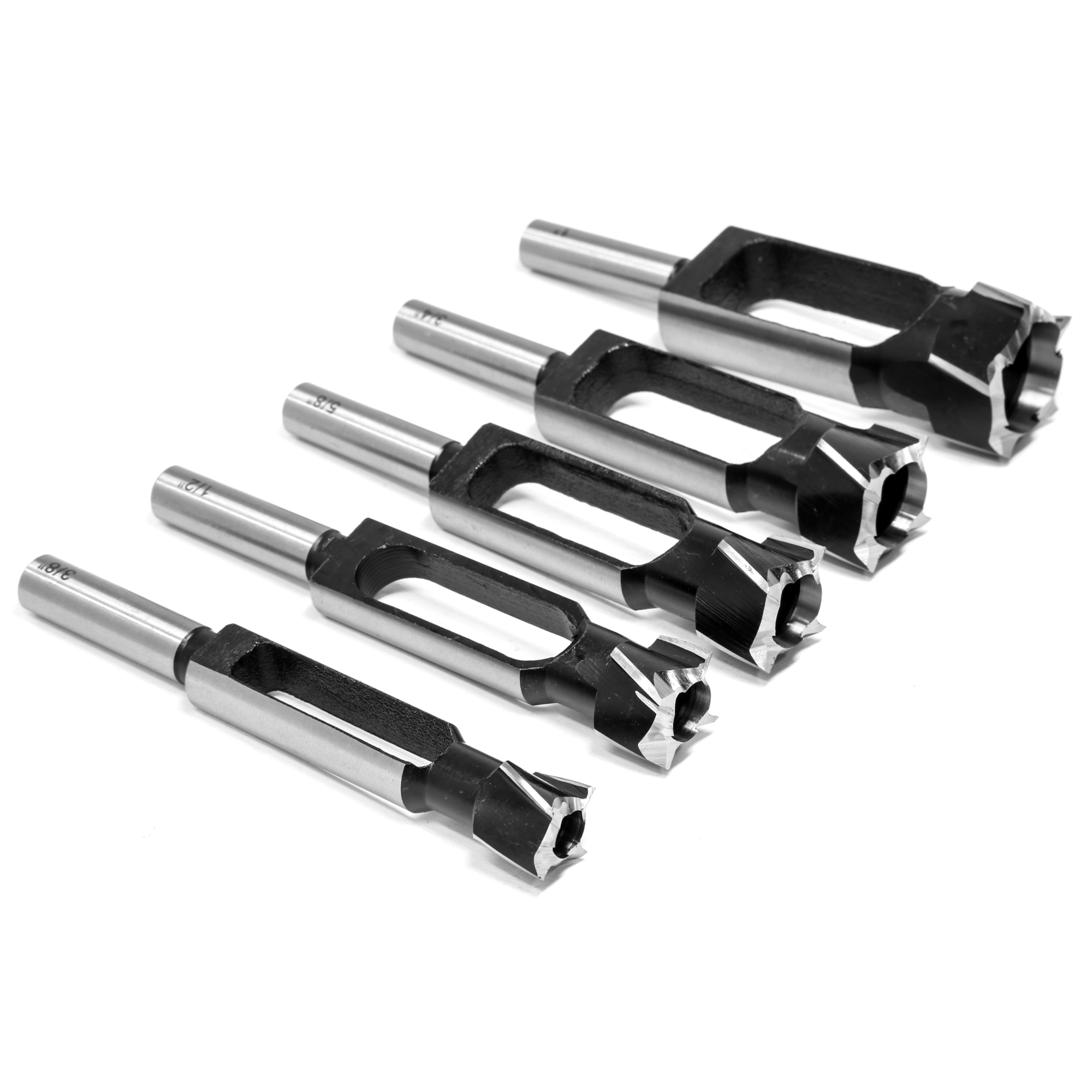 WEN Tenon and Deep Plug Cutter Drill Bit Set - 5-Piece, 3/8in. to 1in ...