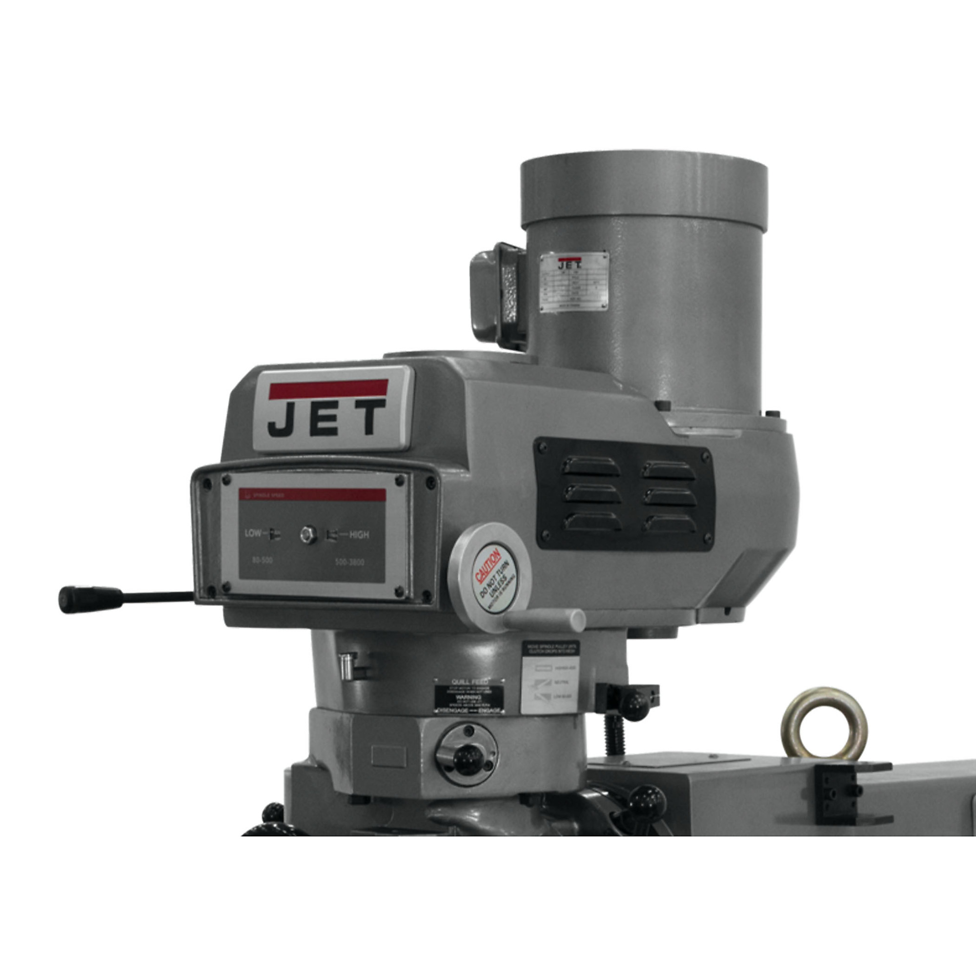 JET, Milling Machine, Horsepower 5 HP, Volts Multi, Model# JTM-1254VS ...