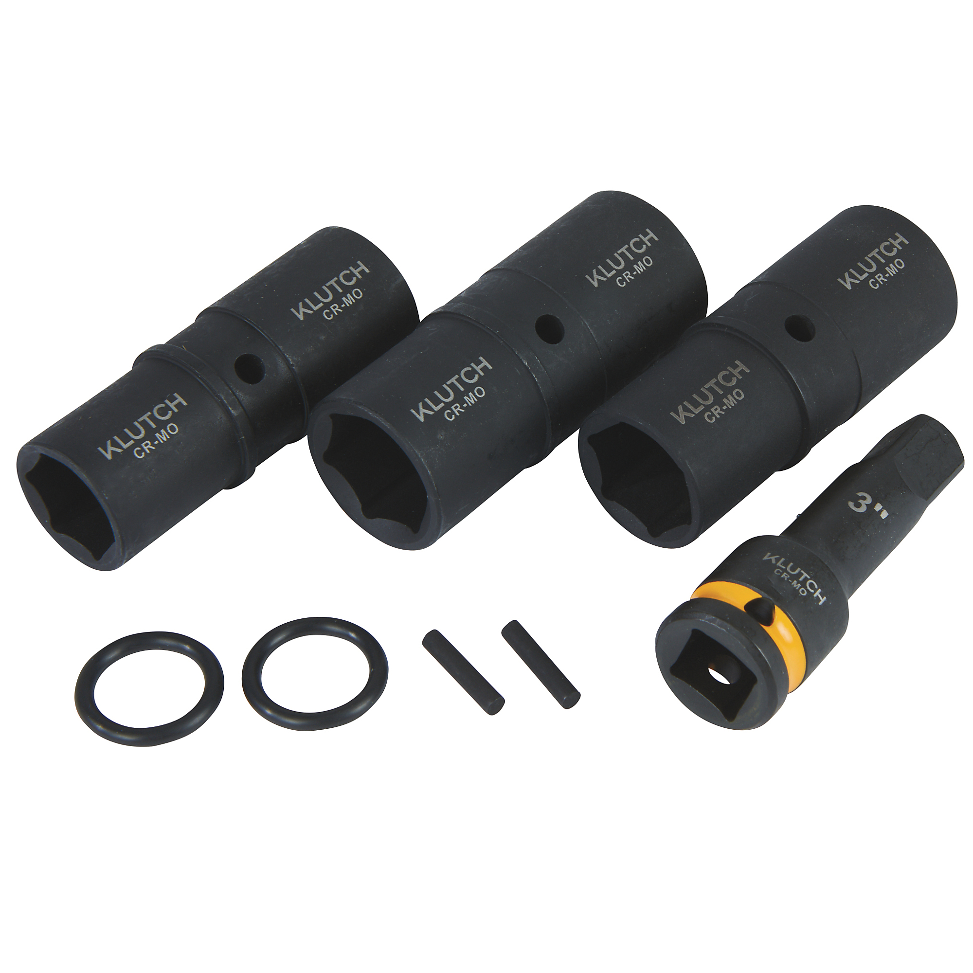 Klutch 1/2in. drive Flip Impact Socket Set, 4 Pcs. | Northern Tool