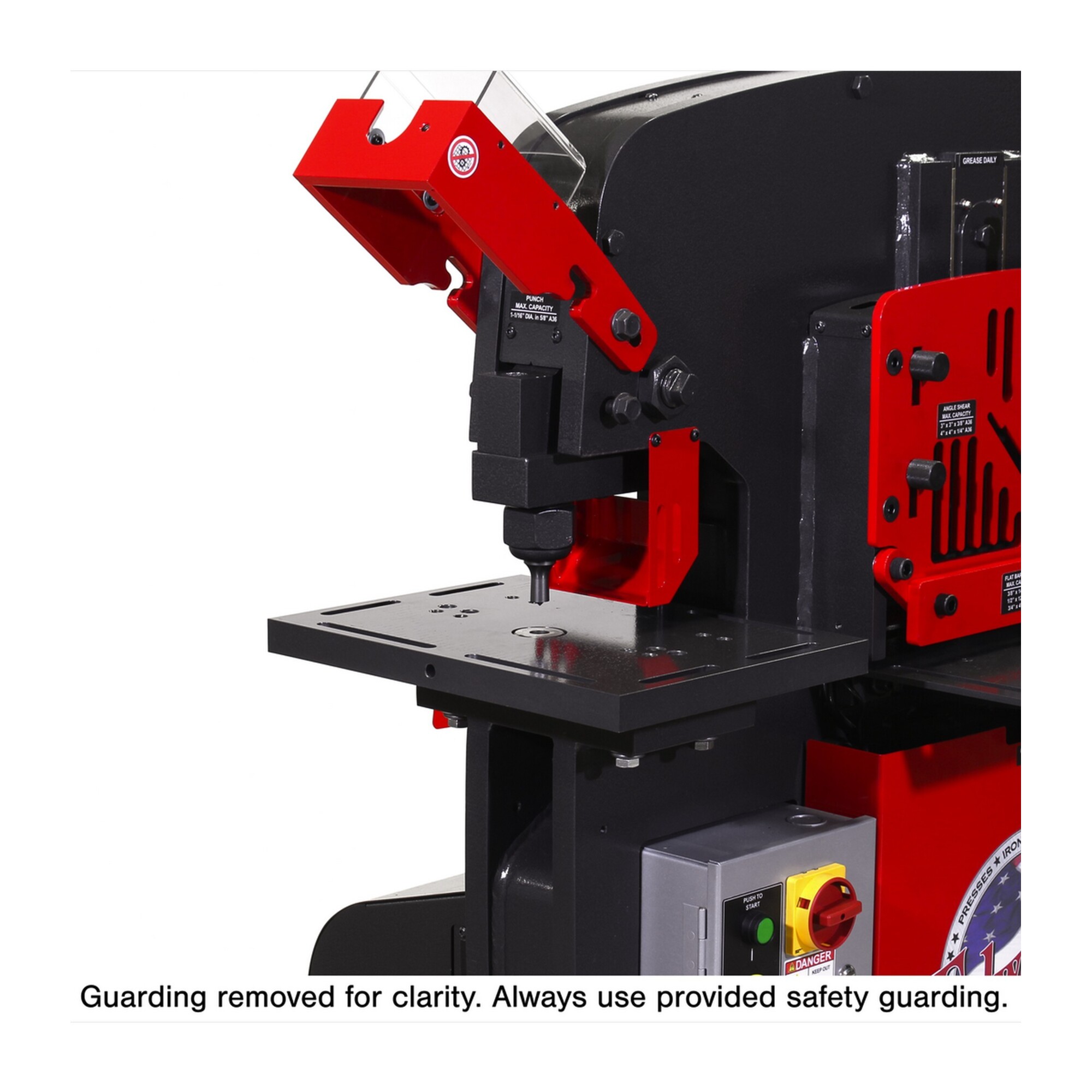 Edwards Ironworkers, HD Gauging Table Kit, Max. Bending Radius 45 ...