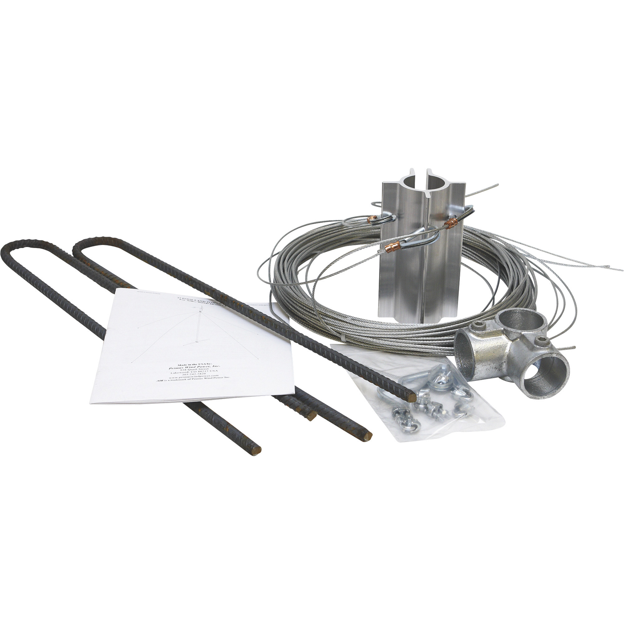 Primus Wind Power AIR Guyed Tower Kit — 27ft., Model# 1-TWA-10-01 ...