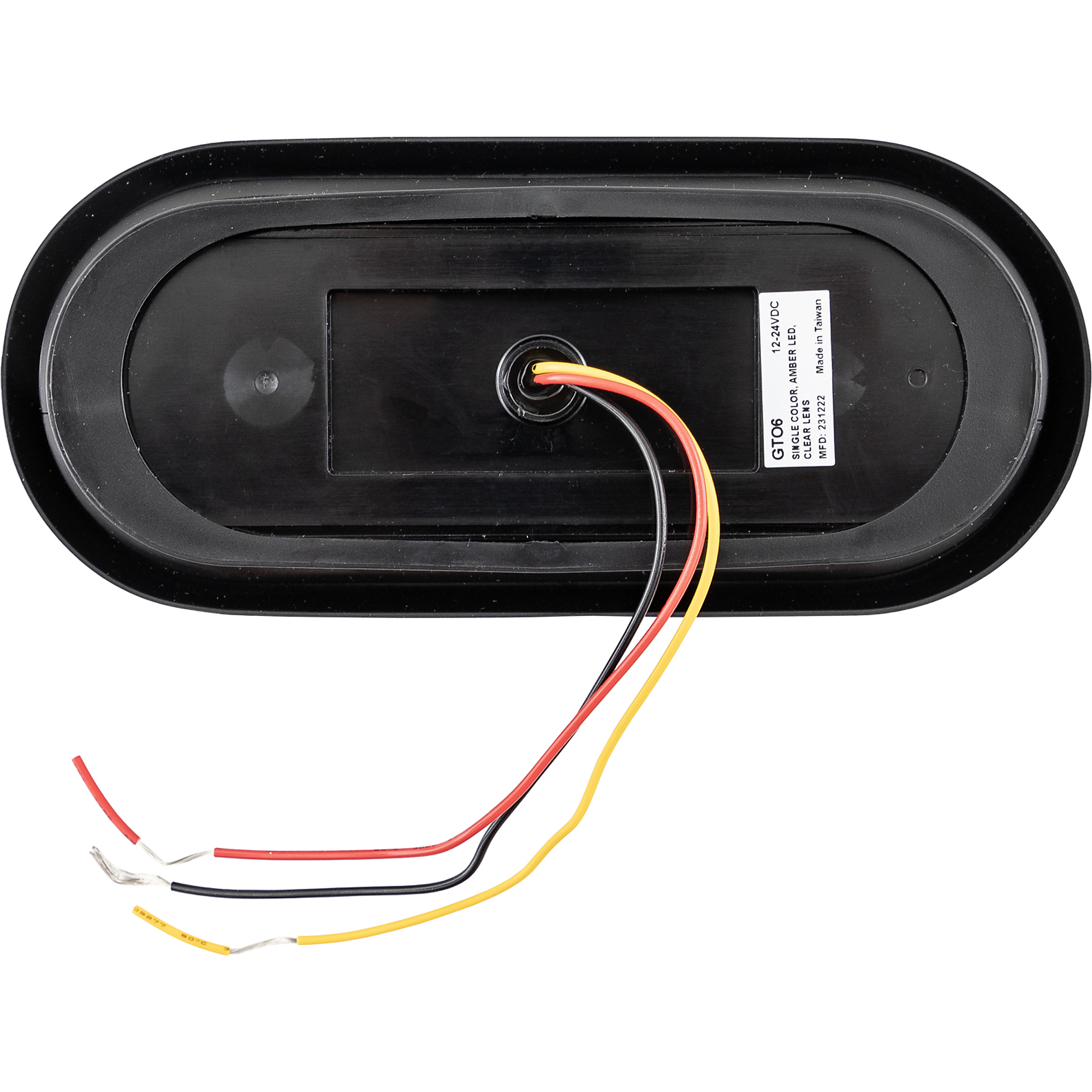 Buyers Products, 6in. Oval Strobe Light with Blue LEDs, Light Type LED ...