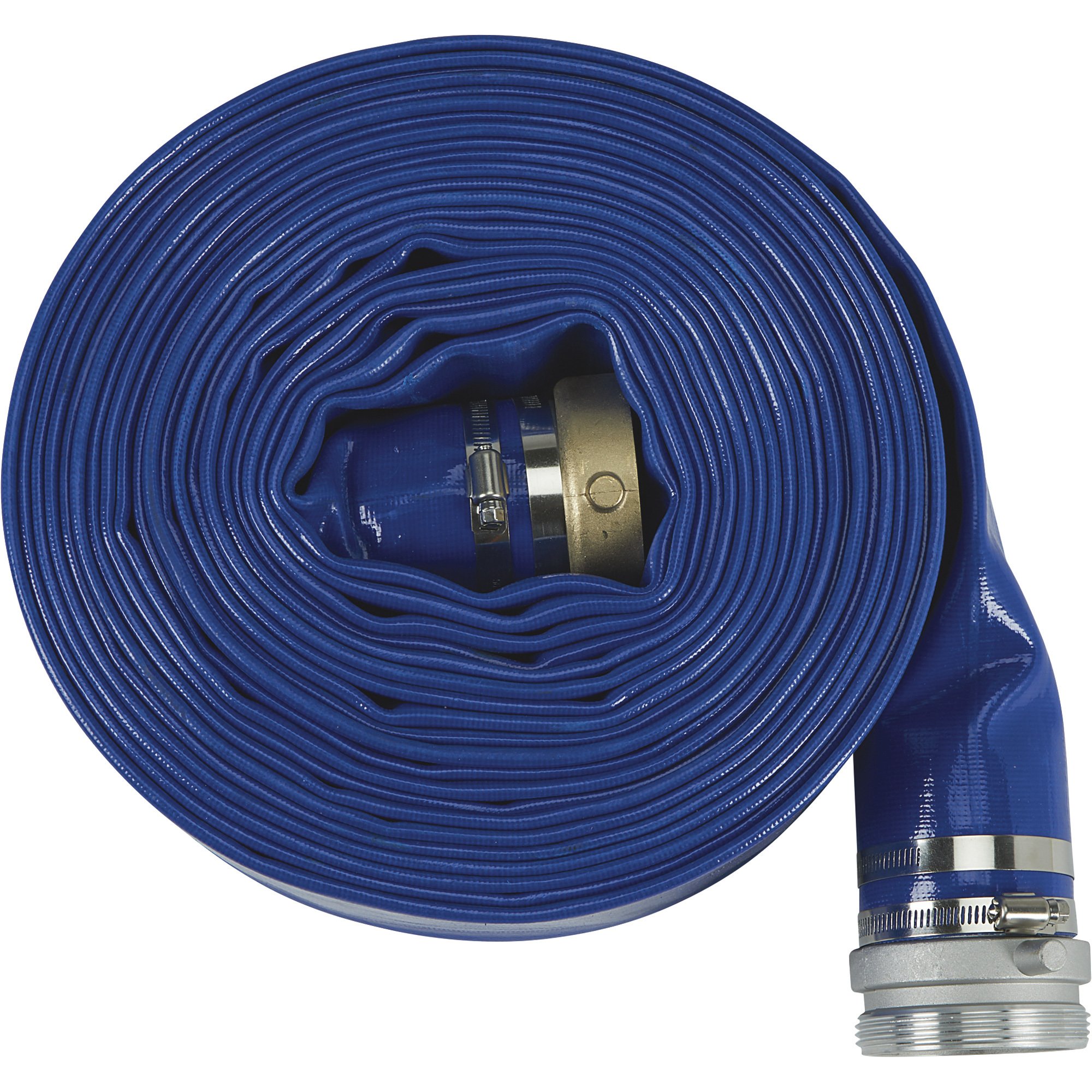 NorthStar Water Pump Discharge Hose, 3in. x 50ft. Max. PSI 70, PVC, Lay ...