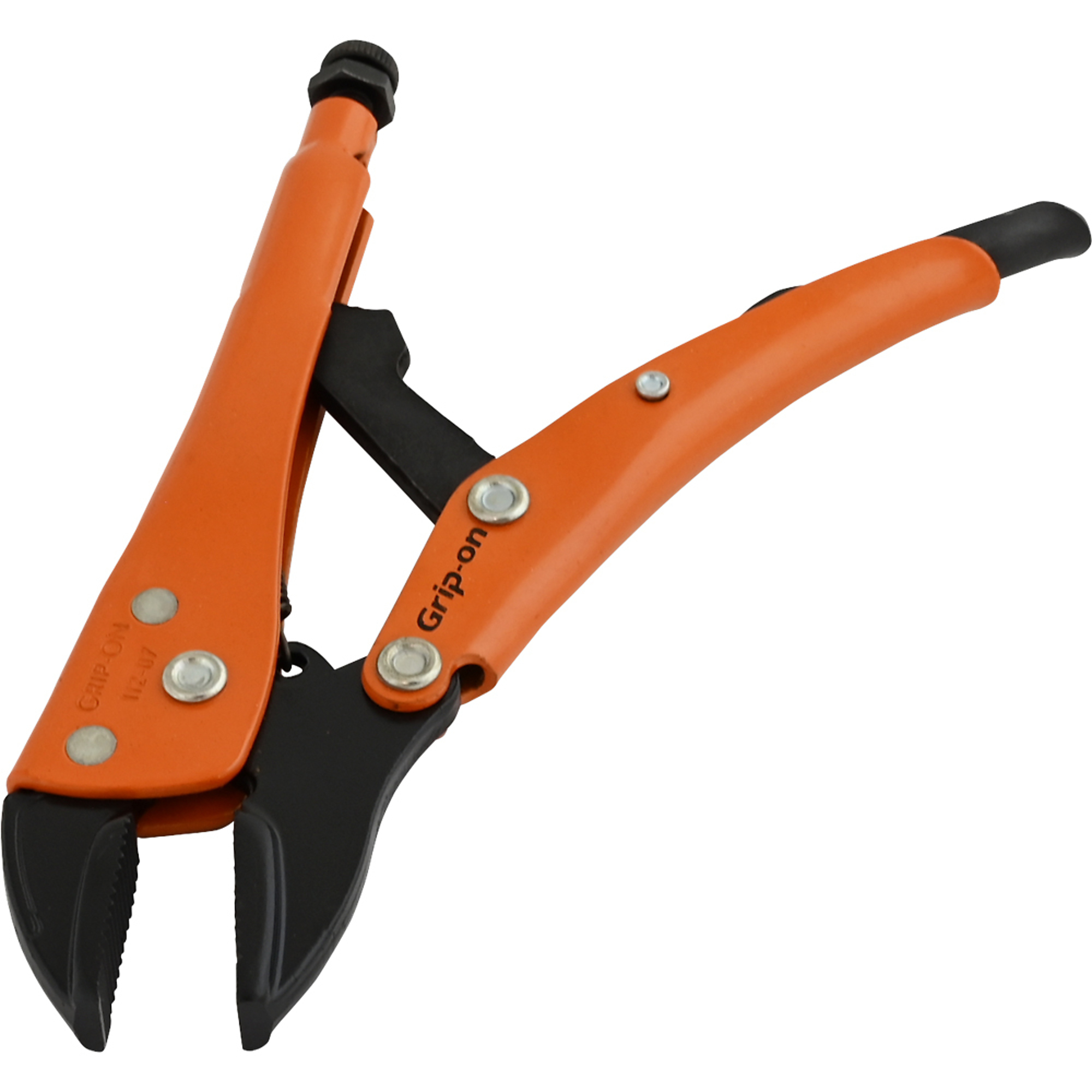 Grip-on, 7in. Locking Pliers Straight Jaws, Pieces (qty.) 1 Material ...