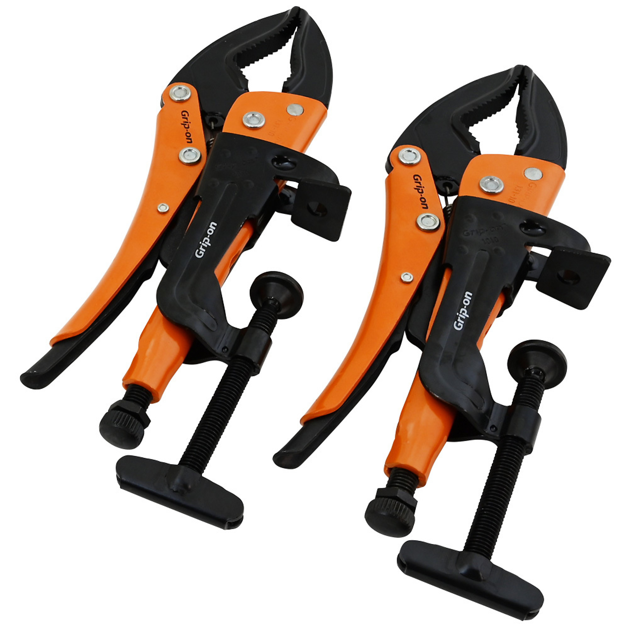 Grip-on, 4 Piece Hands Free, Locking Plier Grip Set, Pieces (qty.) 5 ...
