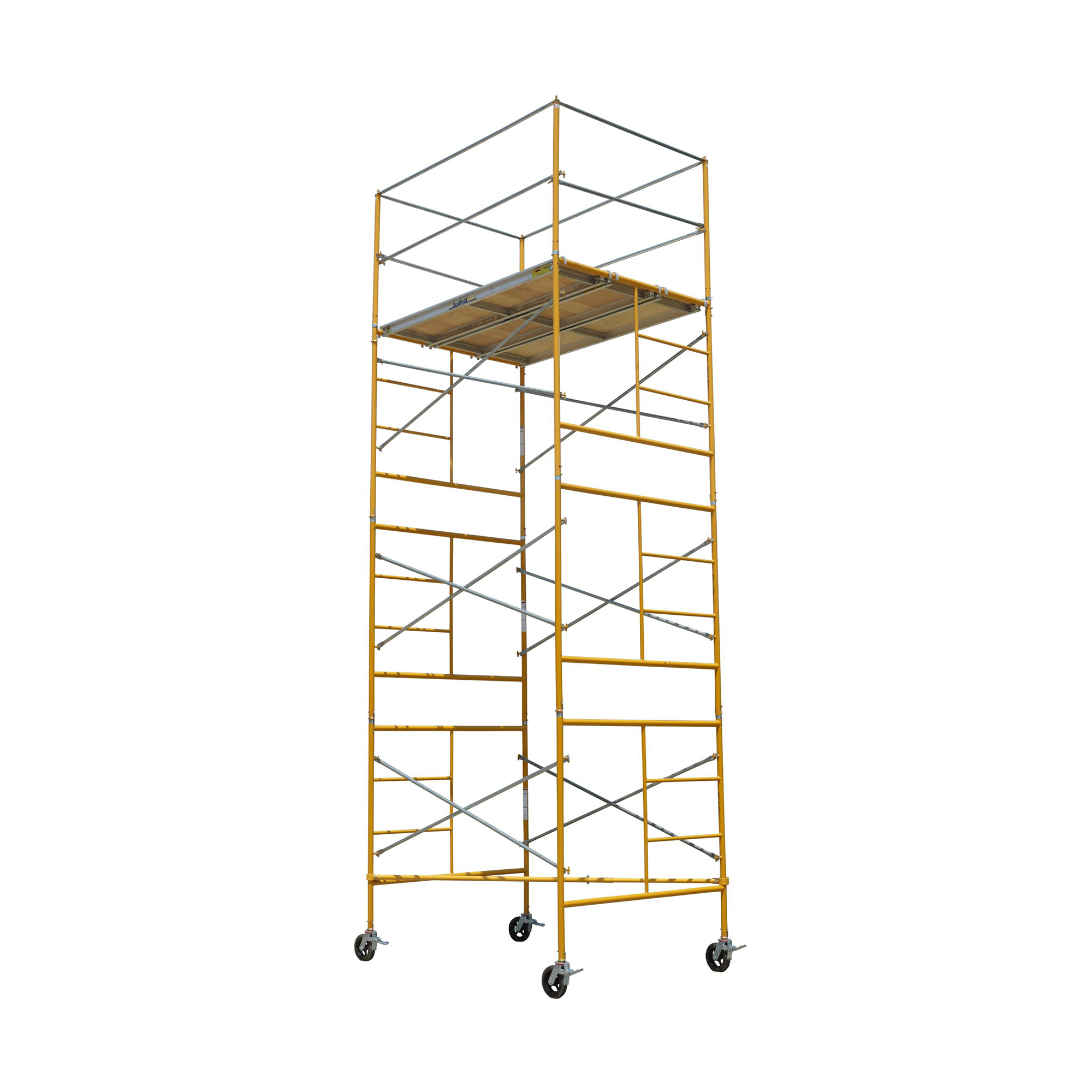 ScaffoldMart, 16ft. Rolling Tower Package, Capacity 2100 lb, Frame ...