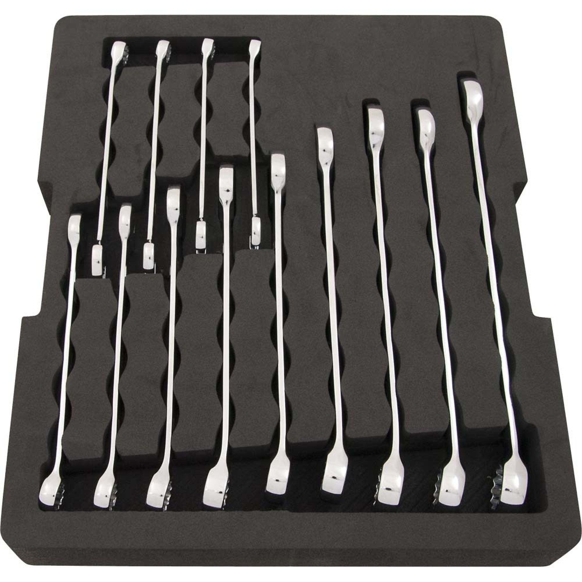Dynamic Tools, 14 Piece Metric Combination Wrench Set, Pieces (qty.) 14 ...