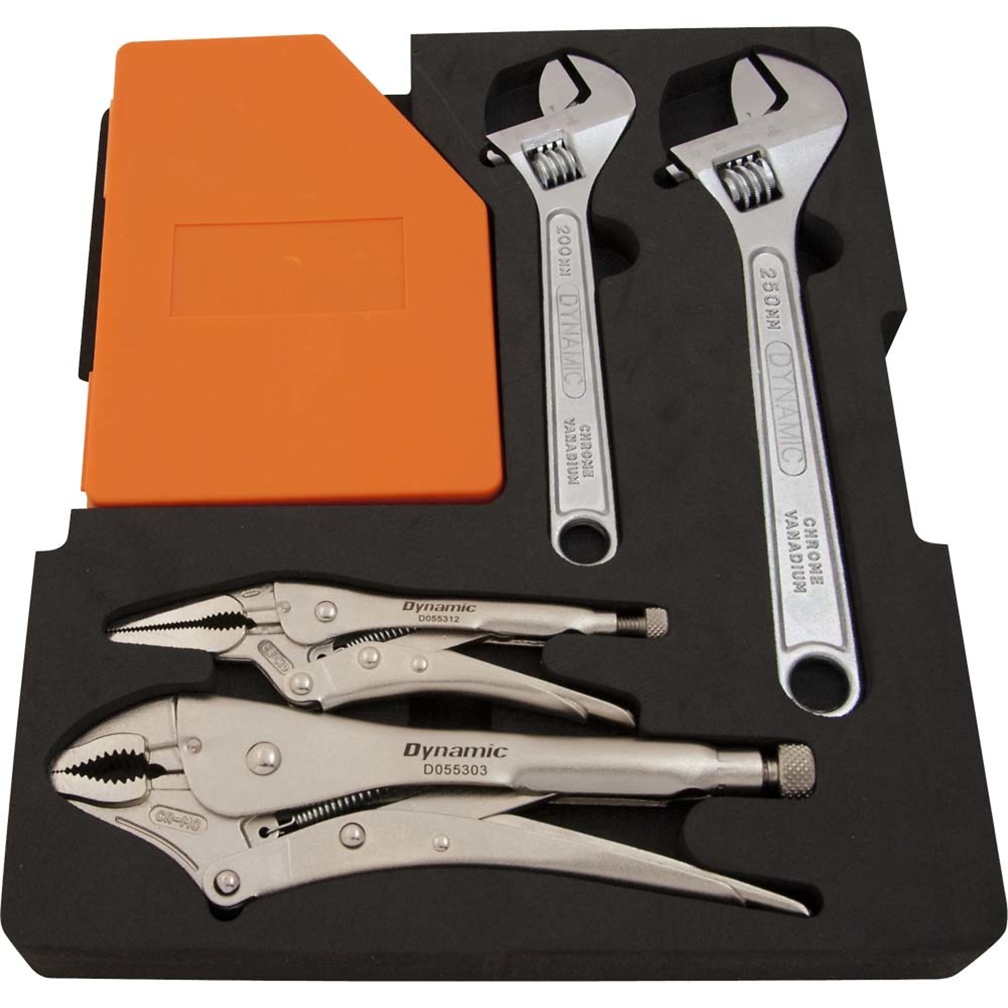 Dynamic Tools, Hex Key, Locking Pliers and Adjustable Wrench Set ...