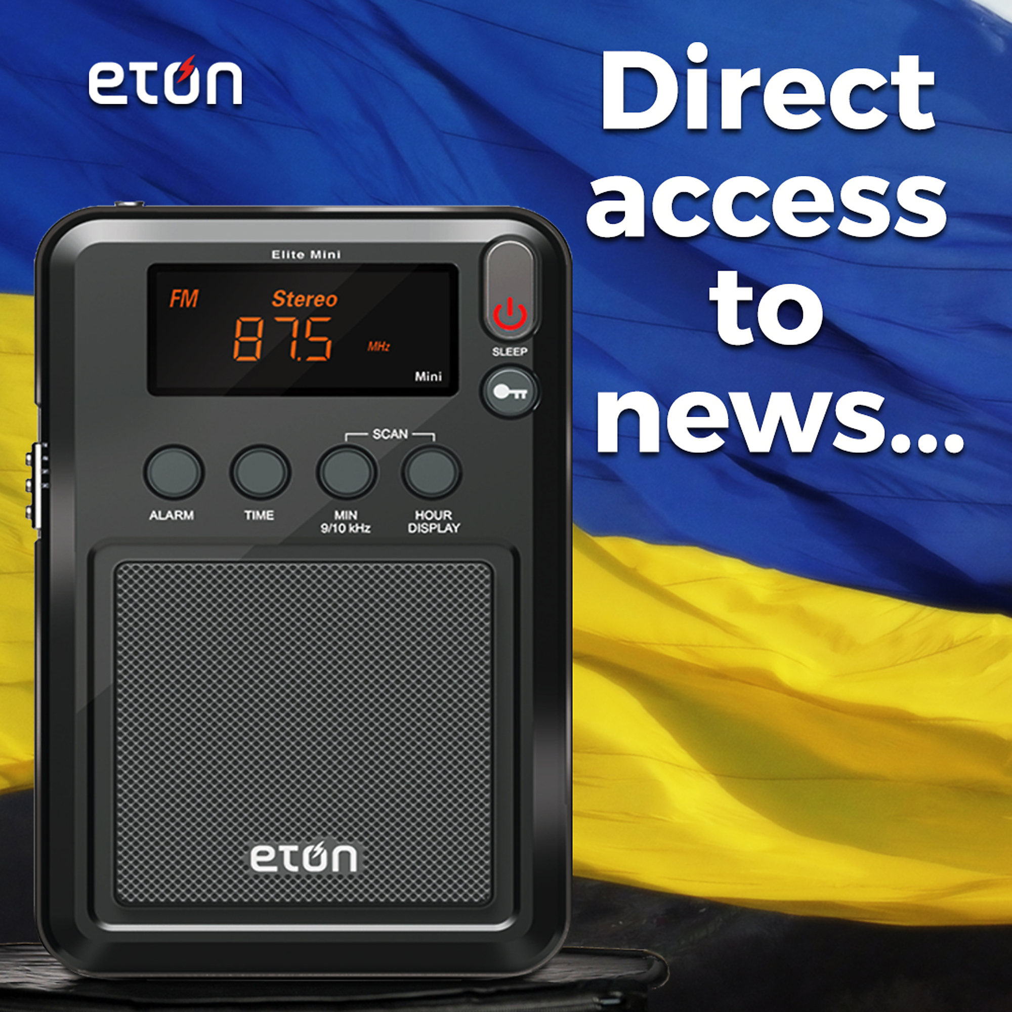 eton American Red Cross, Elite Mini AM(MW), FM and Shortwave (SW) Radio ...