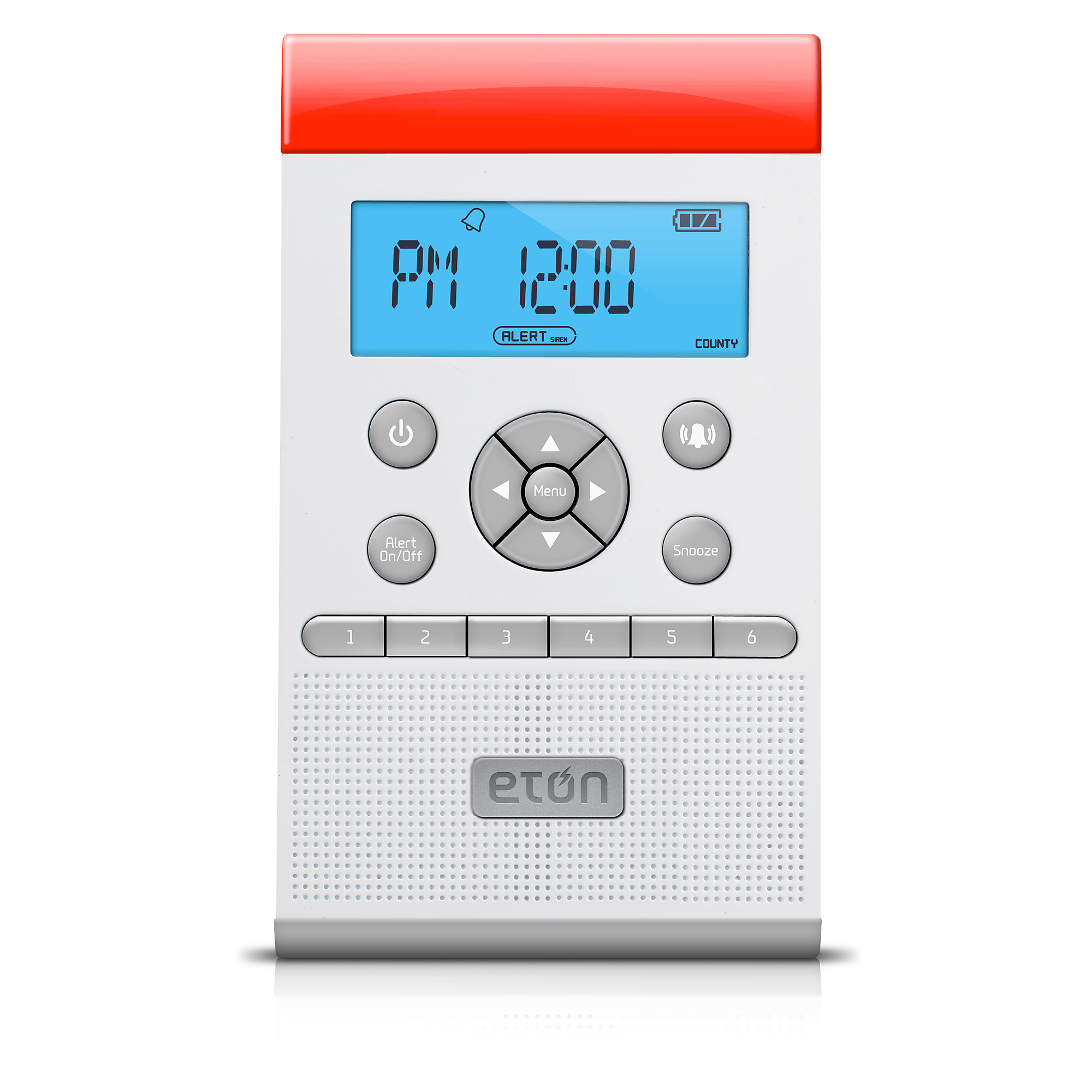 eton American Red Cross, ZoneGuard weather alert radio, Display Type ...