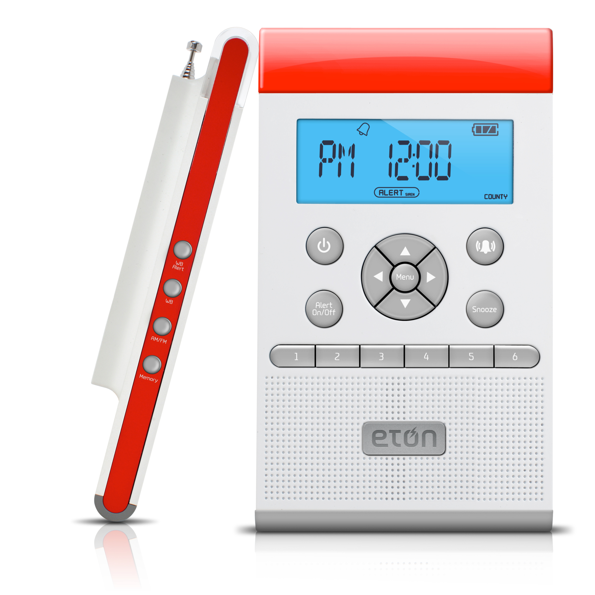 eton American Red Cross, ZoneGuard weather alert radio, Display Type ...
