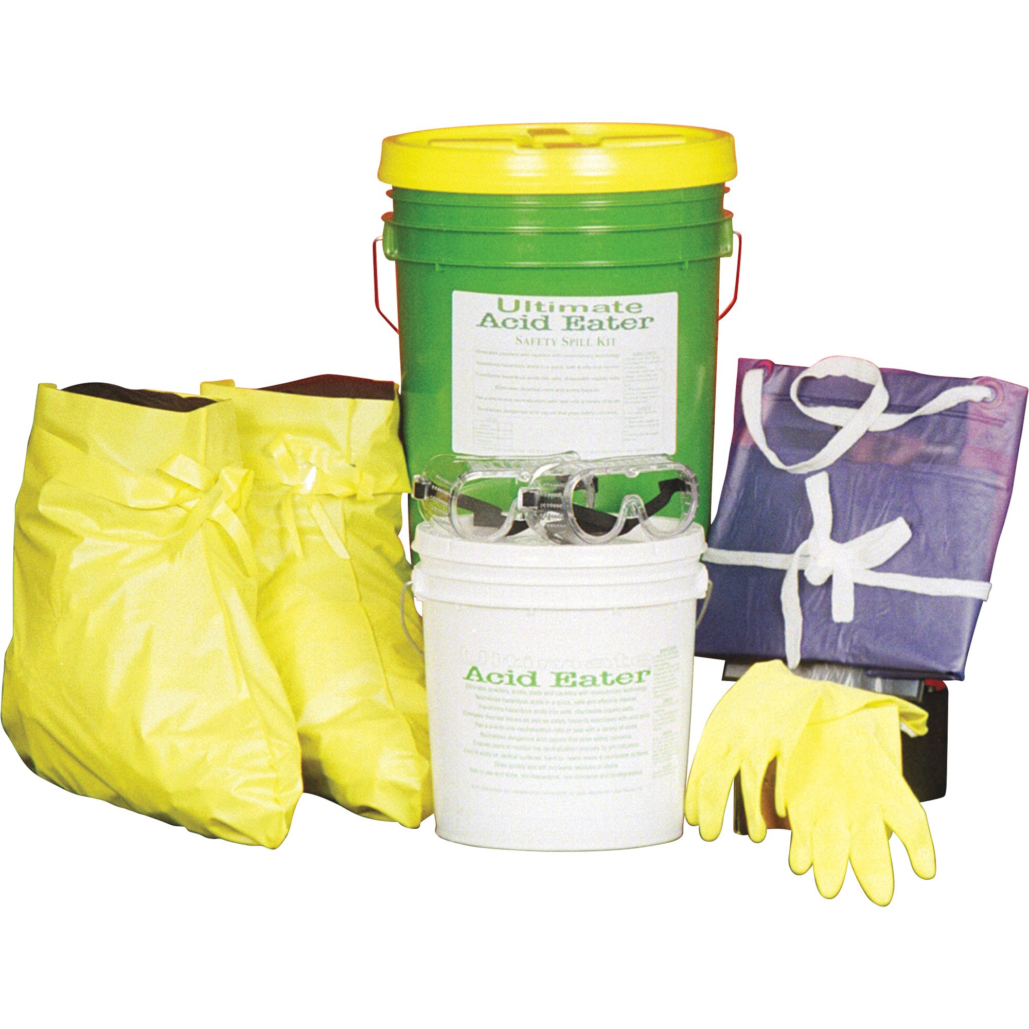 Ultimate Acid Eater Safety Spill Kit — 5-Gal. Pail, Model# 2004-005 ...