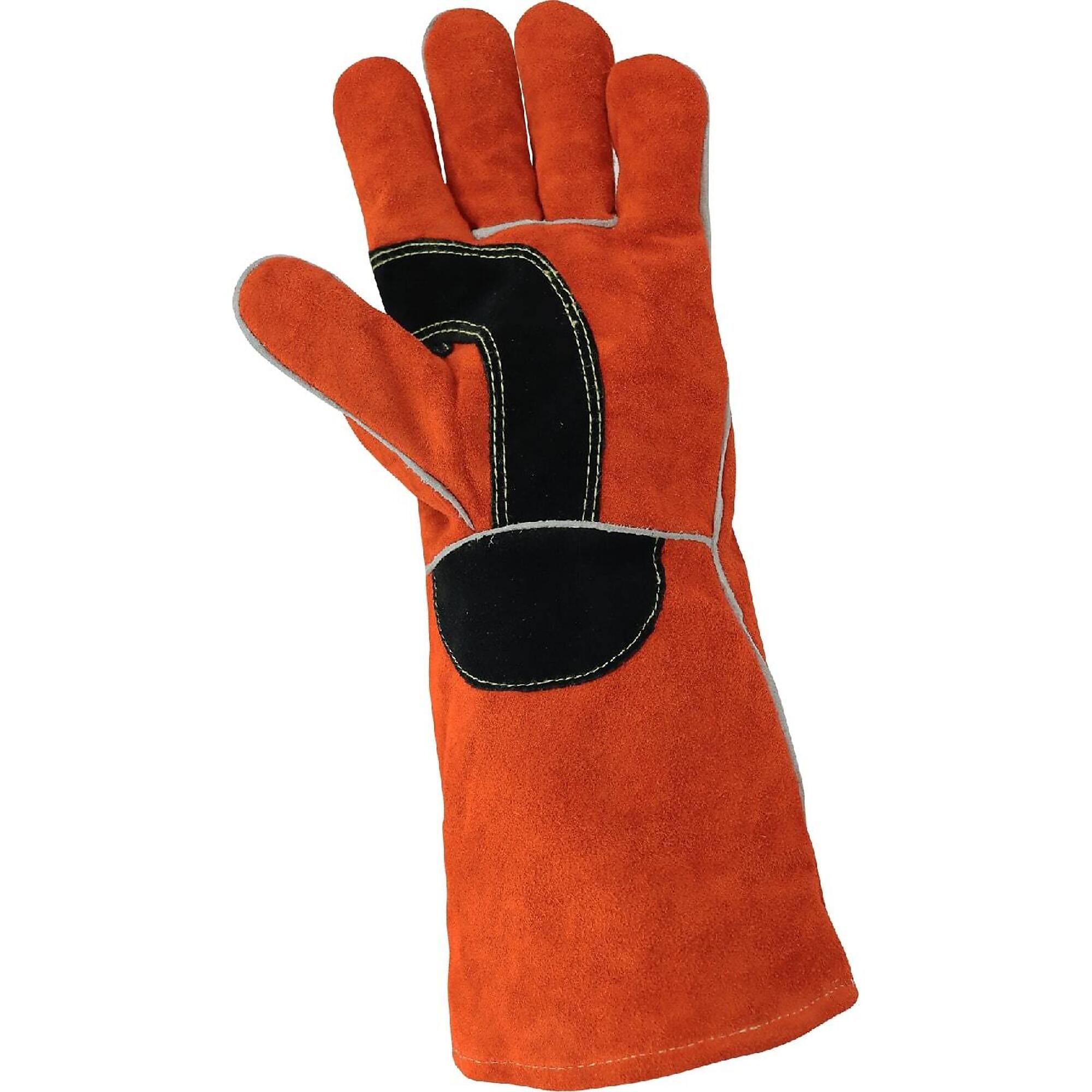 Global Glove, Premium Leather 16in., Cut Resist A2 Welders Gloves - 12 ...