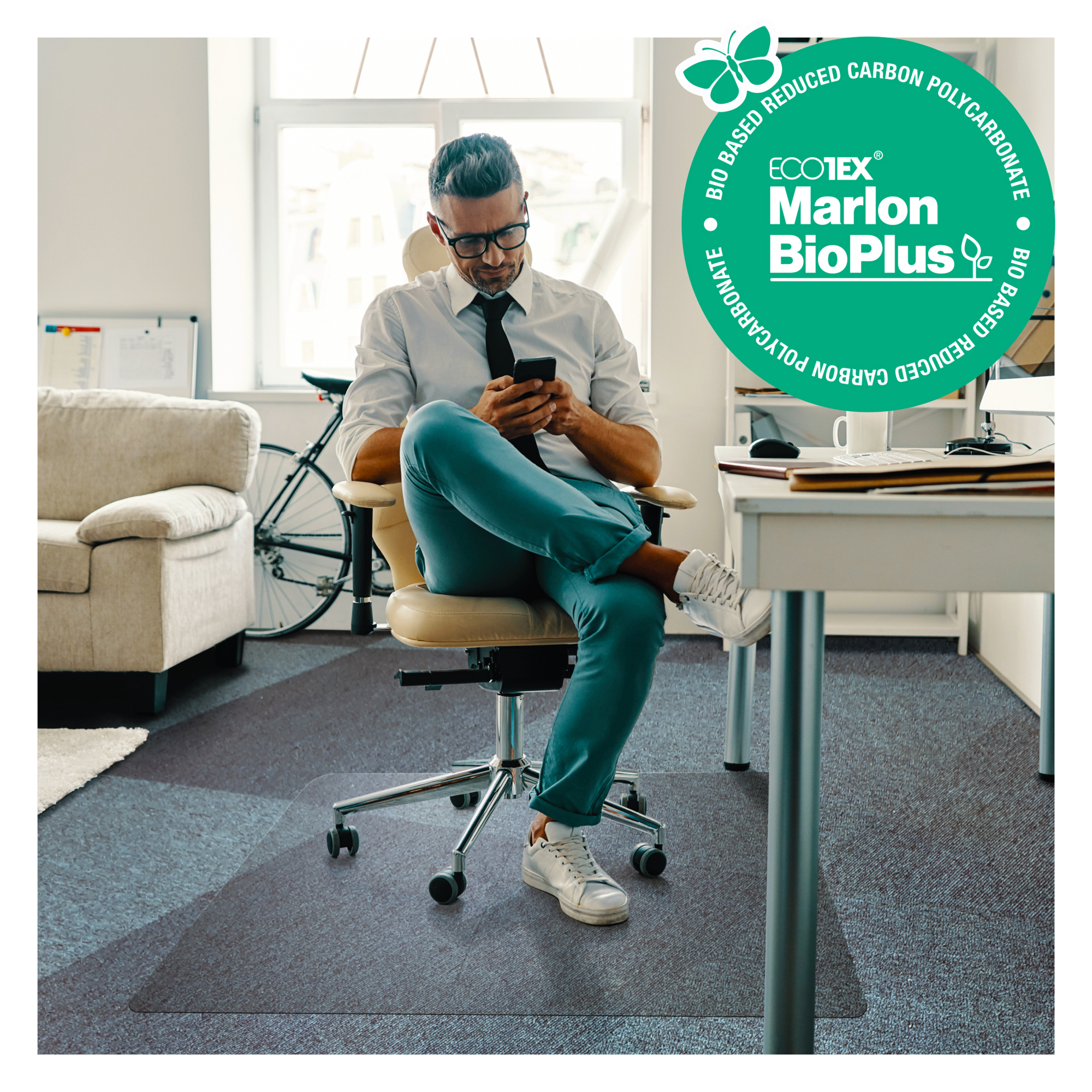 Floortex® Ecotex® BioPlus Eco Friendly Carbon Neutral Polycarbonate ...