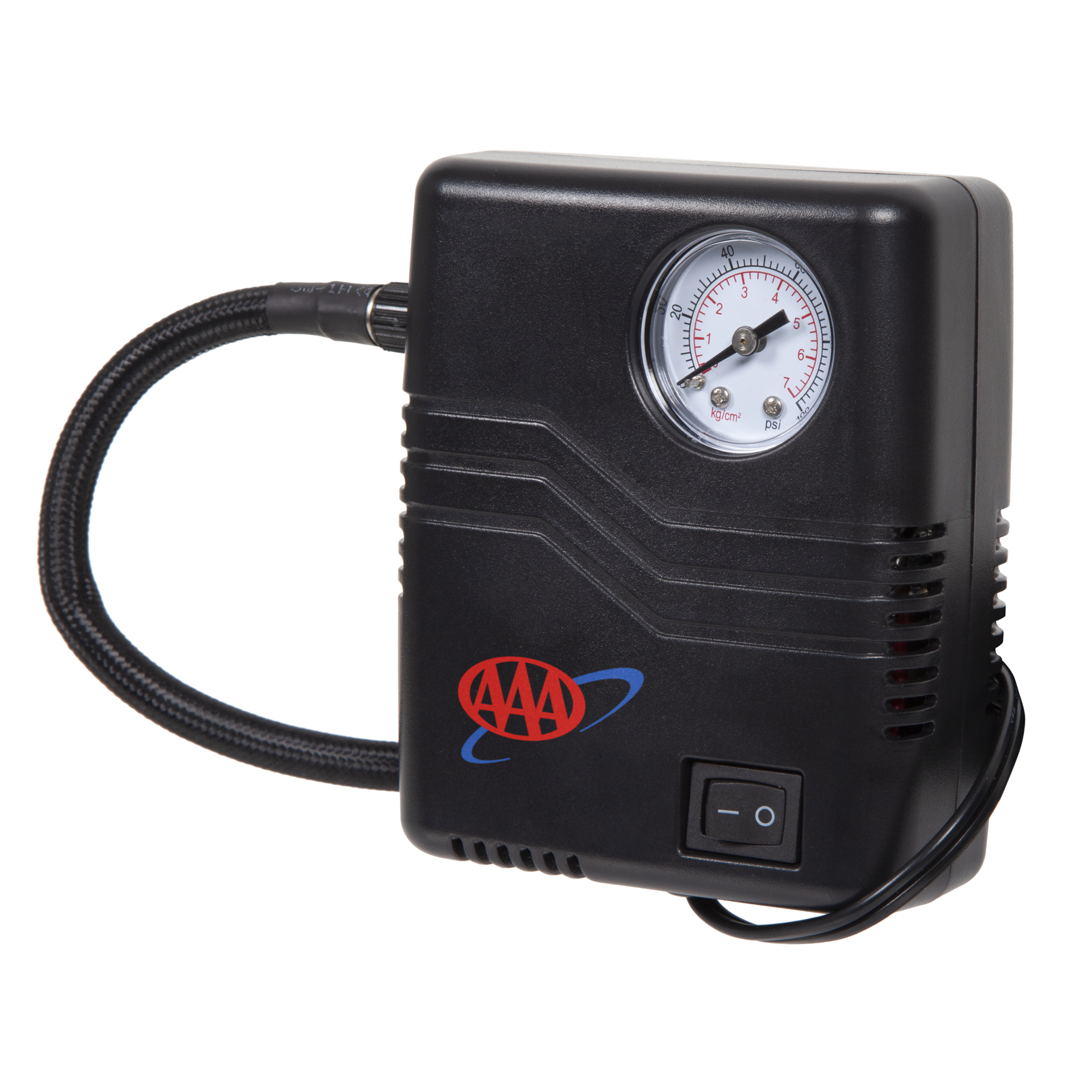 Lifeline AAA Mini Tire Air Inflator - 12V, 50 PSI, Built-In Dial ...