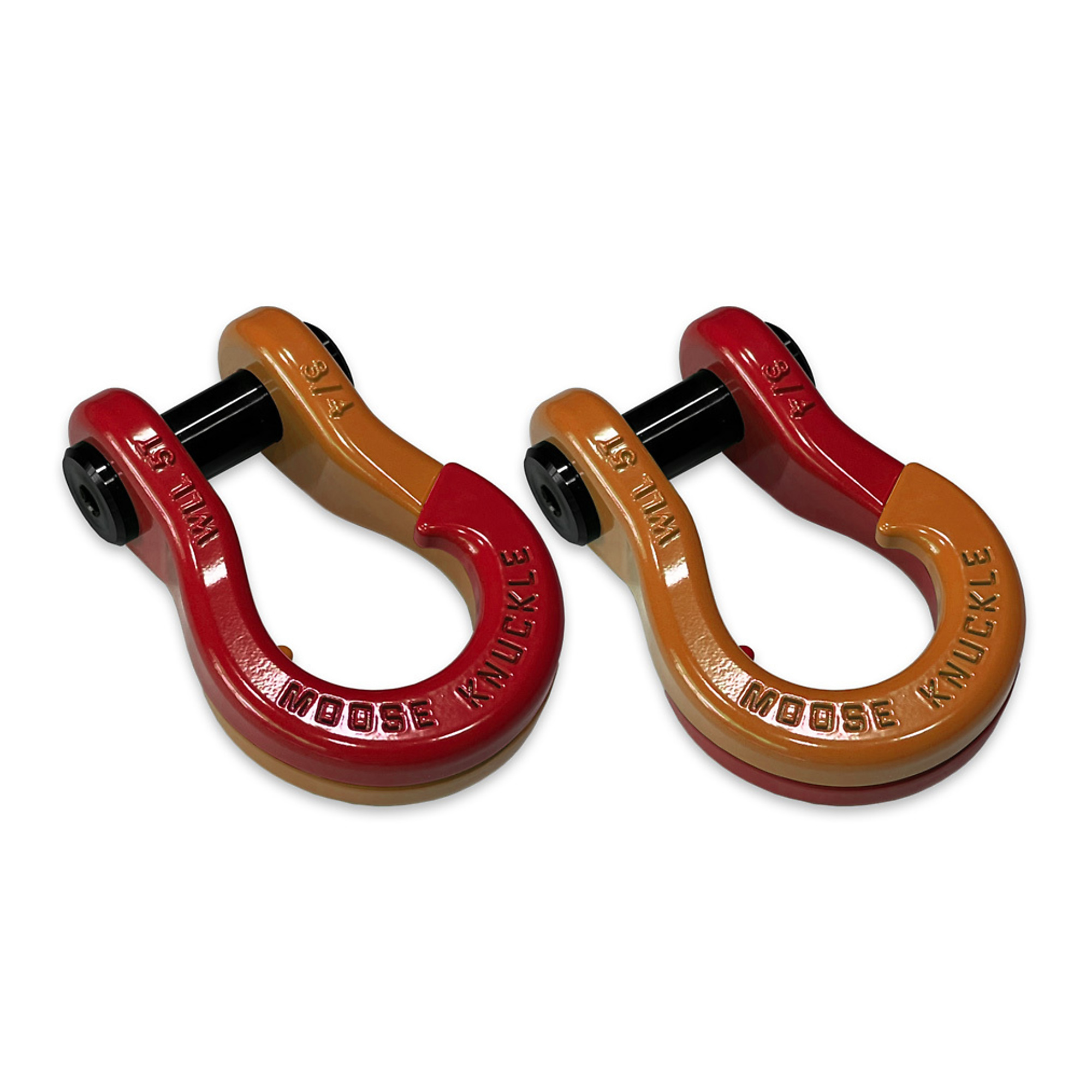 Moose Knuckle Offroad, 3/4 Jowl Split Shackle Flame Red / Obscene ...