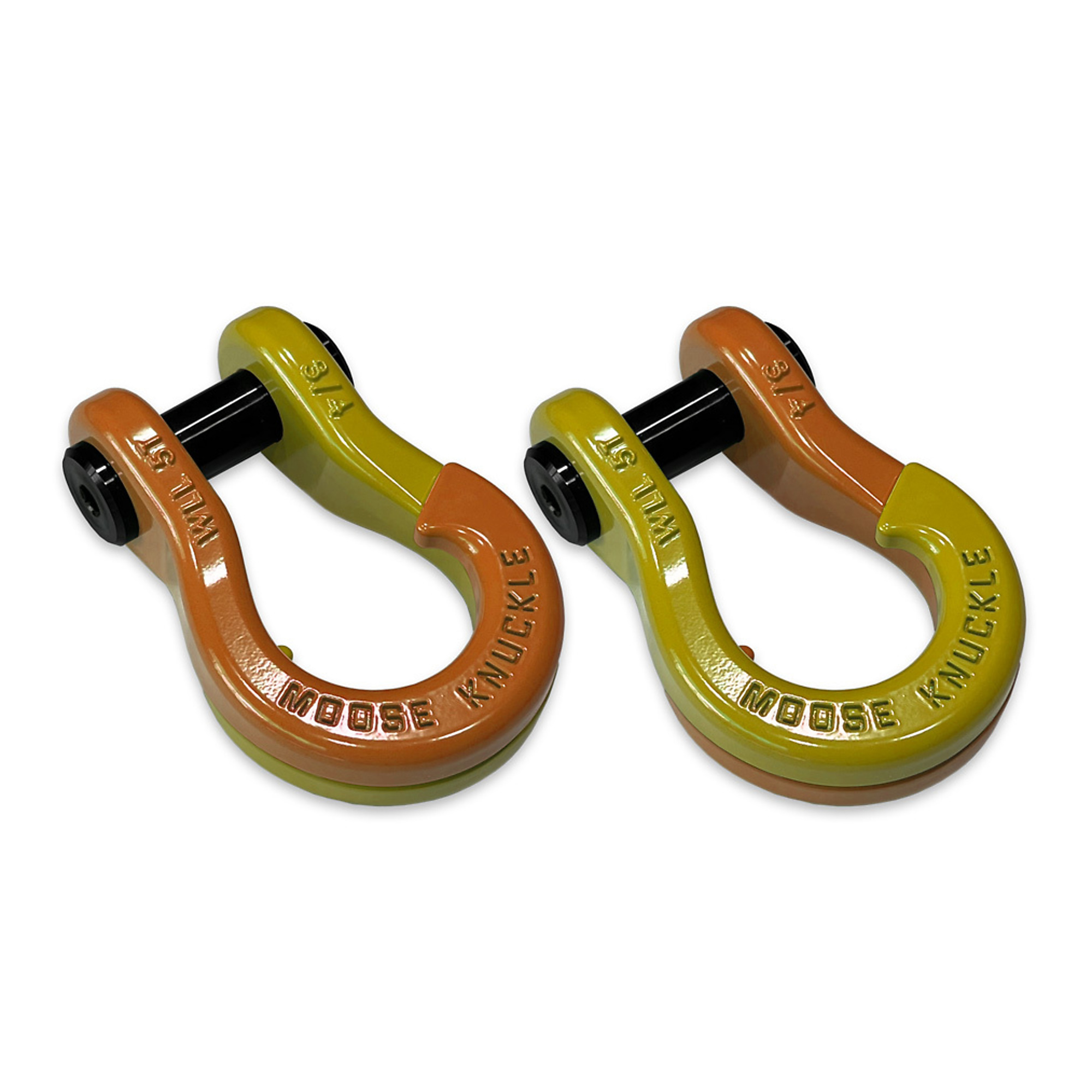 Moose Knuckle Offroad, 3/4 Jowl Split Shackle Obscene Orange ...