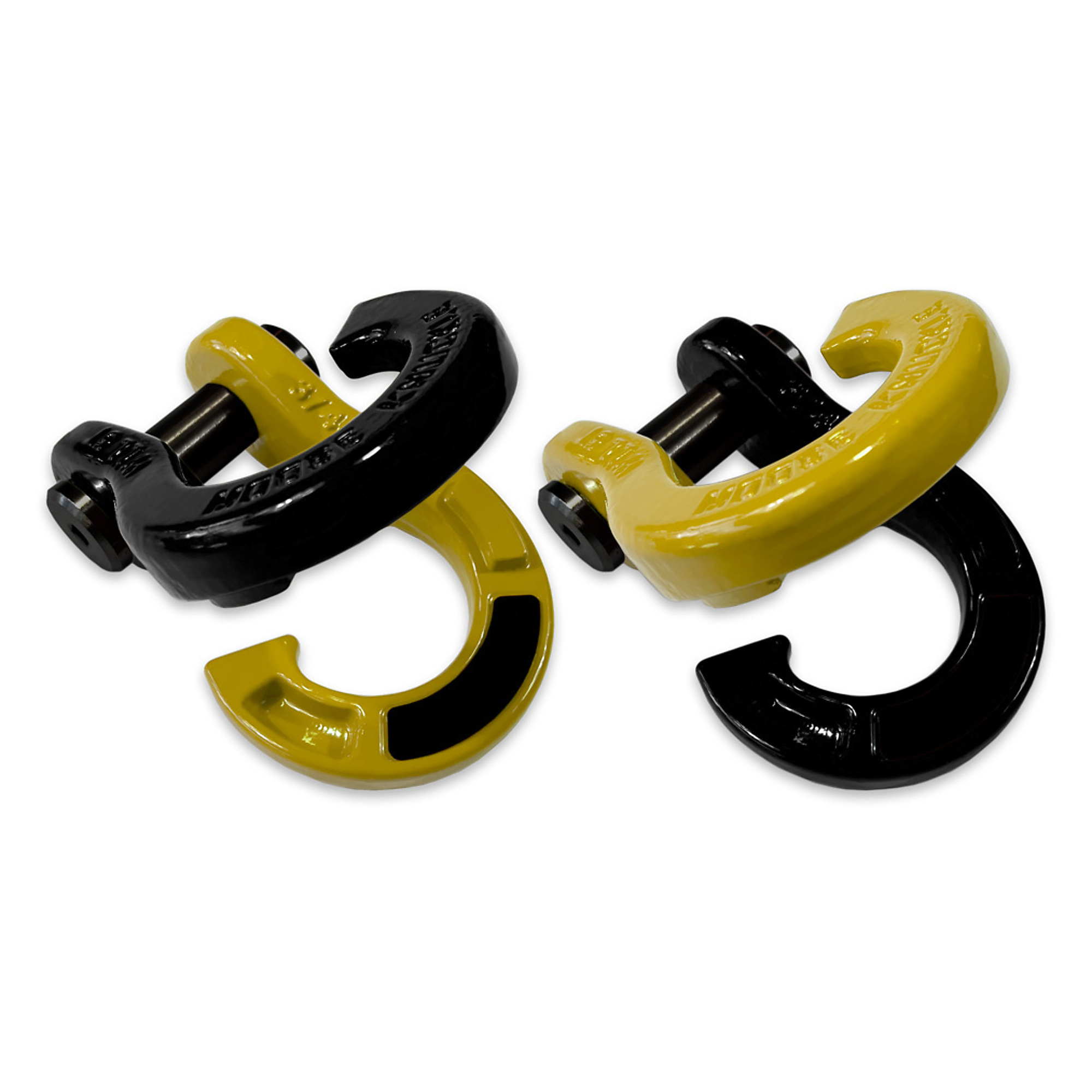 Moose Knuckle Offroad, 3/4 Jowl Split Shackle Black Hole / Detonator ...