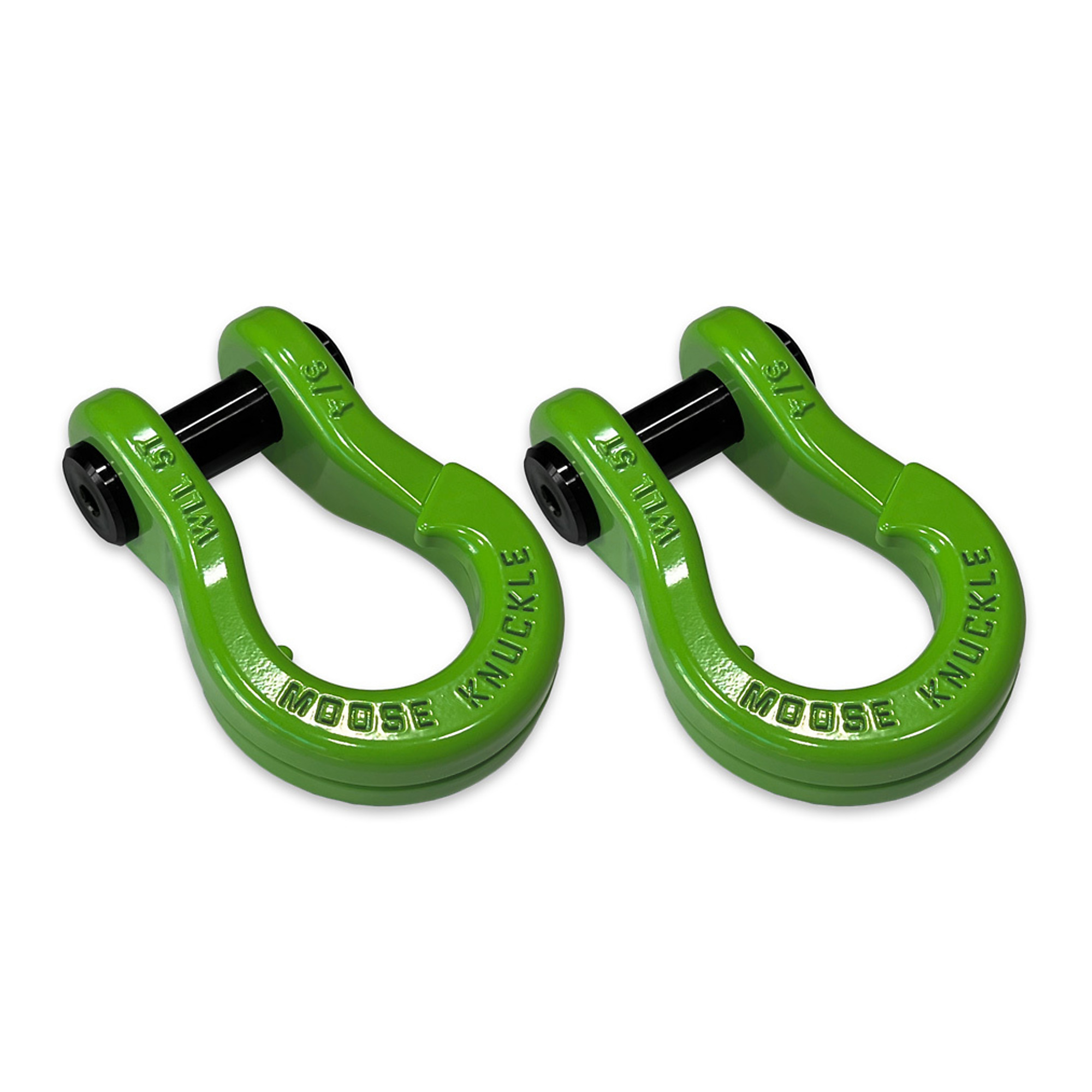 Moose Knuckle Offroad, 3/4 Jowl Split Shackle Sublime Green / Sublime ...