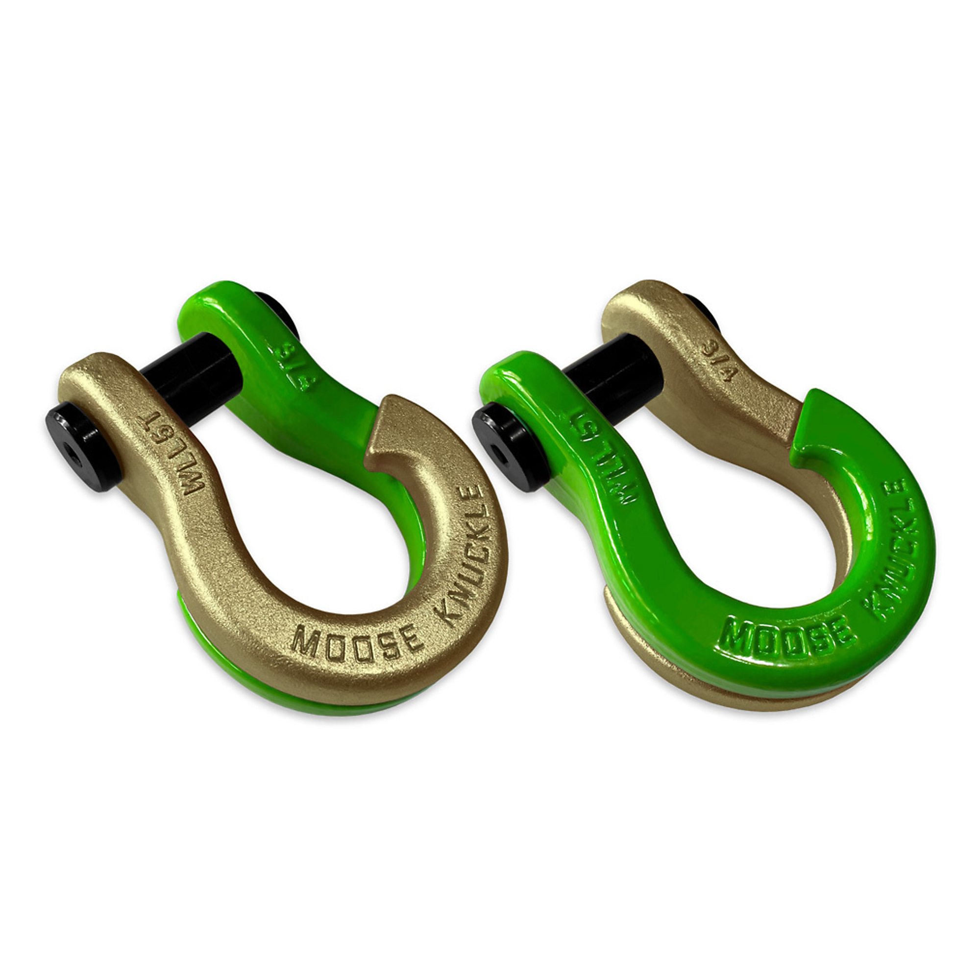 Moose Knuckle Offroad, 3/4 Jowl Split Shackle Brass Knuckle / Sublime ...