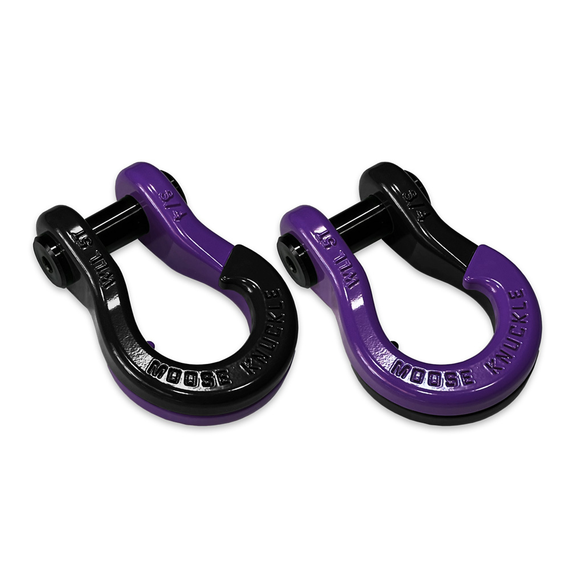 Moose Knuckle Offroad, 3/4 Jowl Split Shackle Black Hole / Grape Escape ...