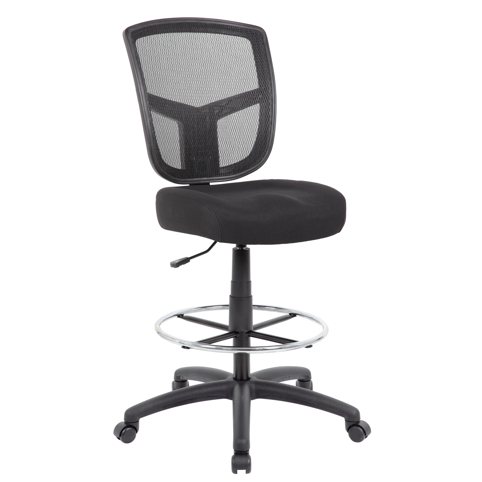 Boss, Mesh Drafting Stool, Primary Color Black, Included (qty.) 1 Model ...