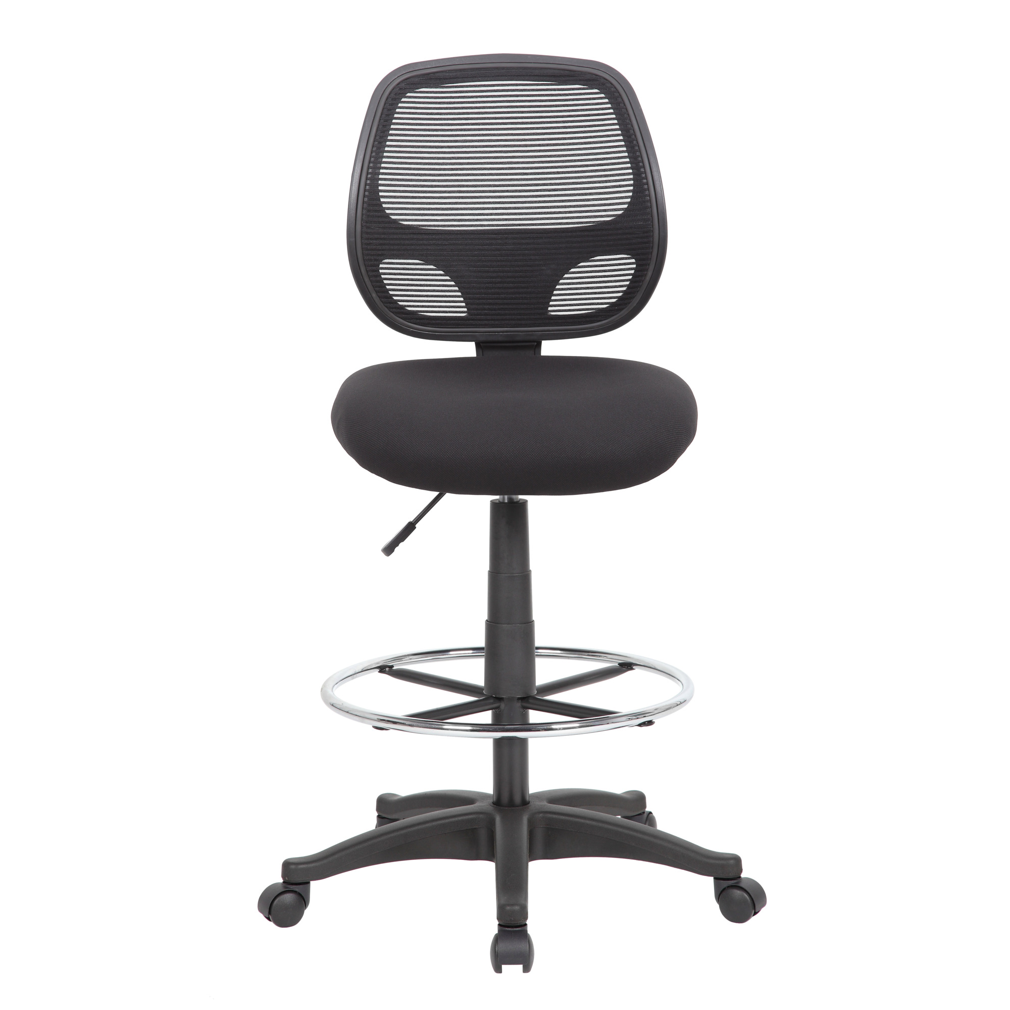 Boss, Mesh Back Drafting Stool, Primary Color Black, Included (qty.) 1 ...