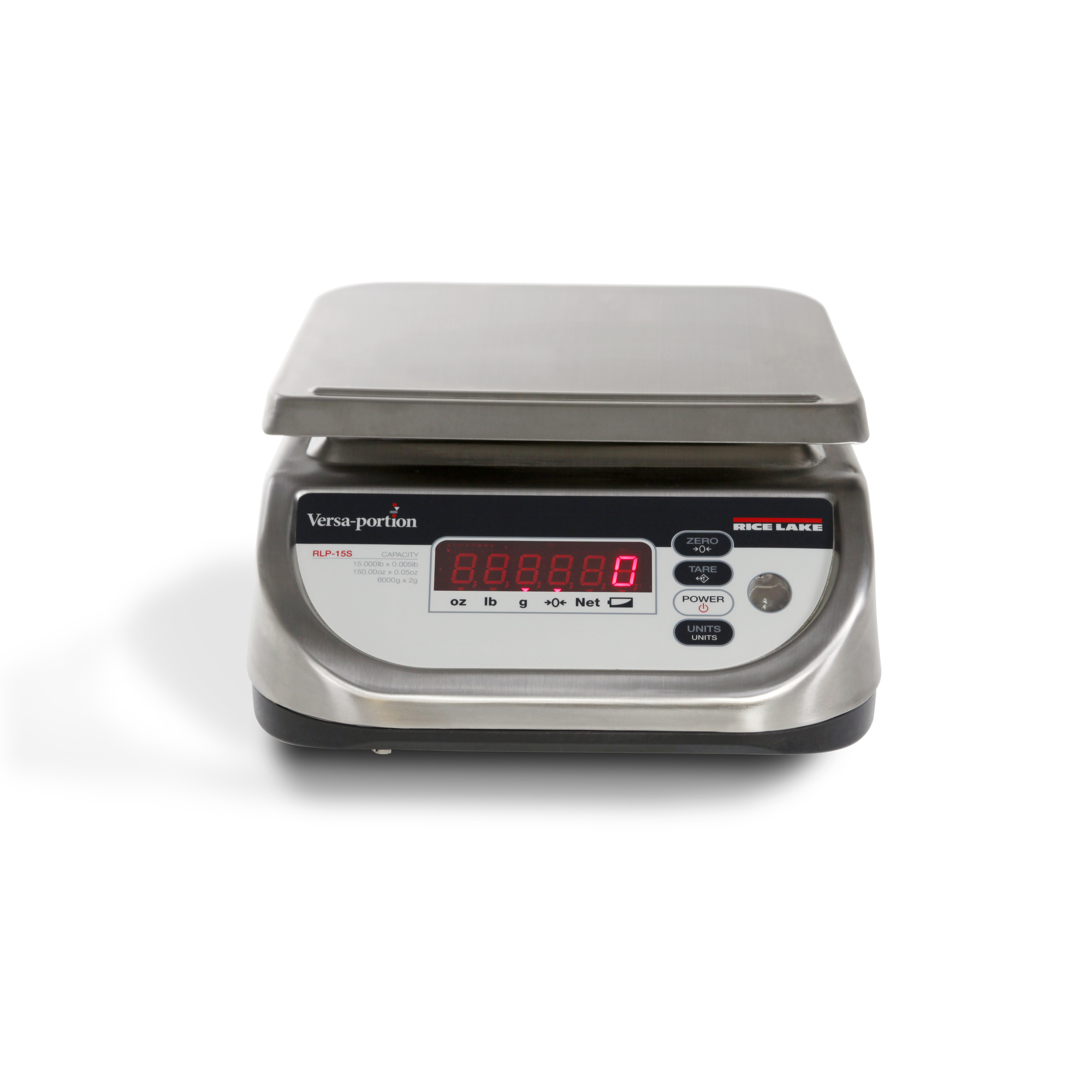 Rice Lake, Compact Bench Scale, 15lb x 0.005lb, Capacity 15 lb ...