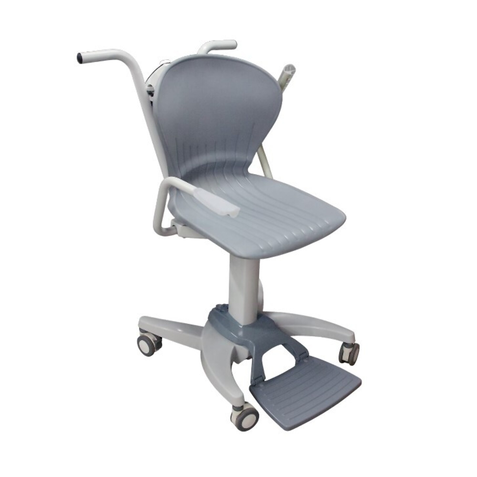 Rice Lake Digital Chair Scale - 660lb Capacity, Molded Plastic Seat ...