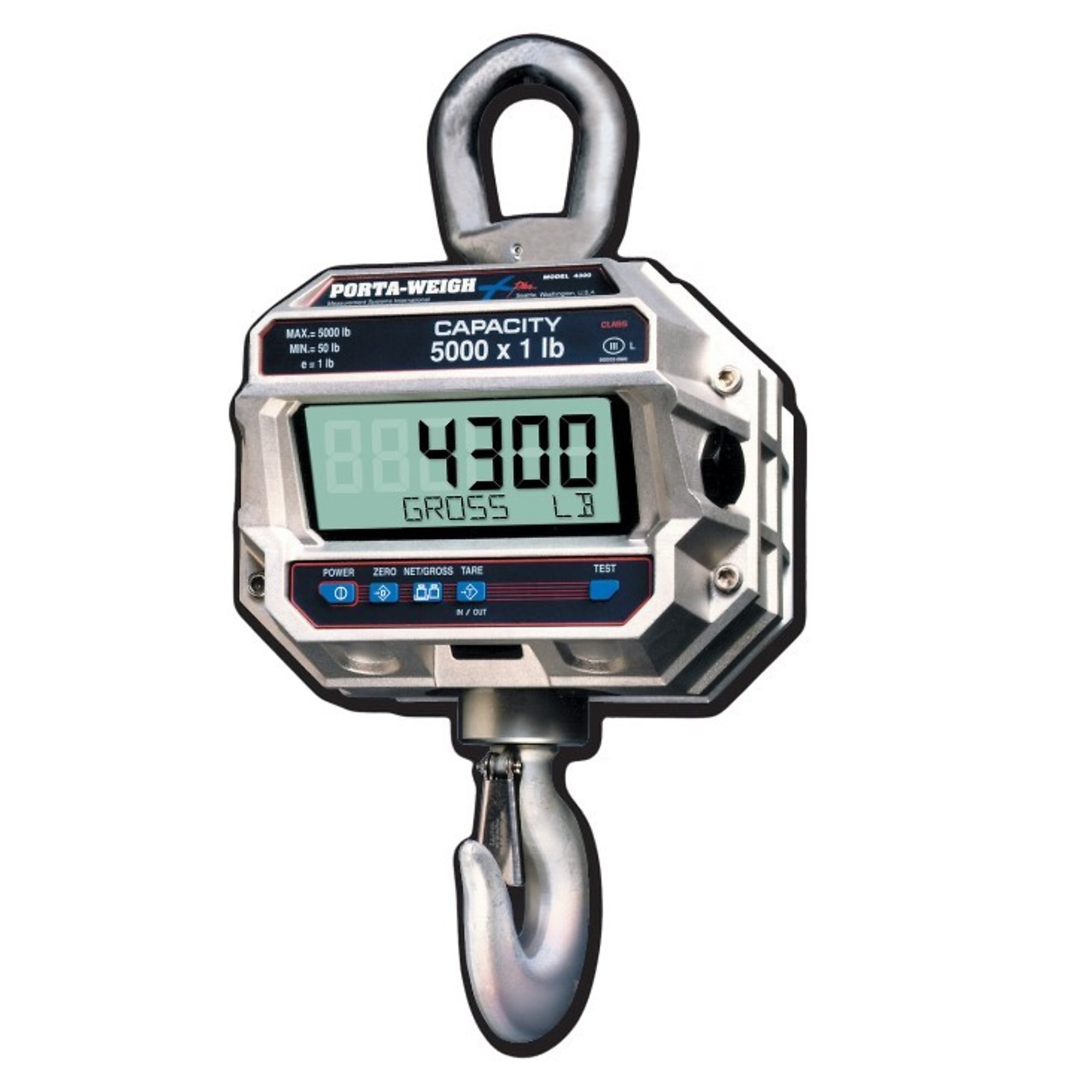 Rice Lake, Crane Scale, 70000Lb, Capacity 70000 lb, Model# MSI-4300 ...