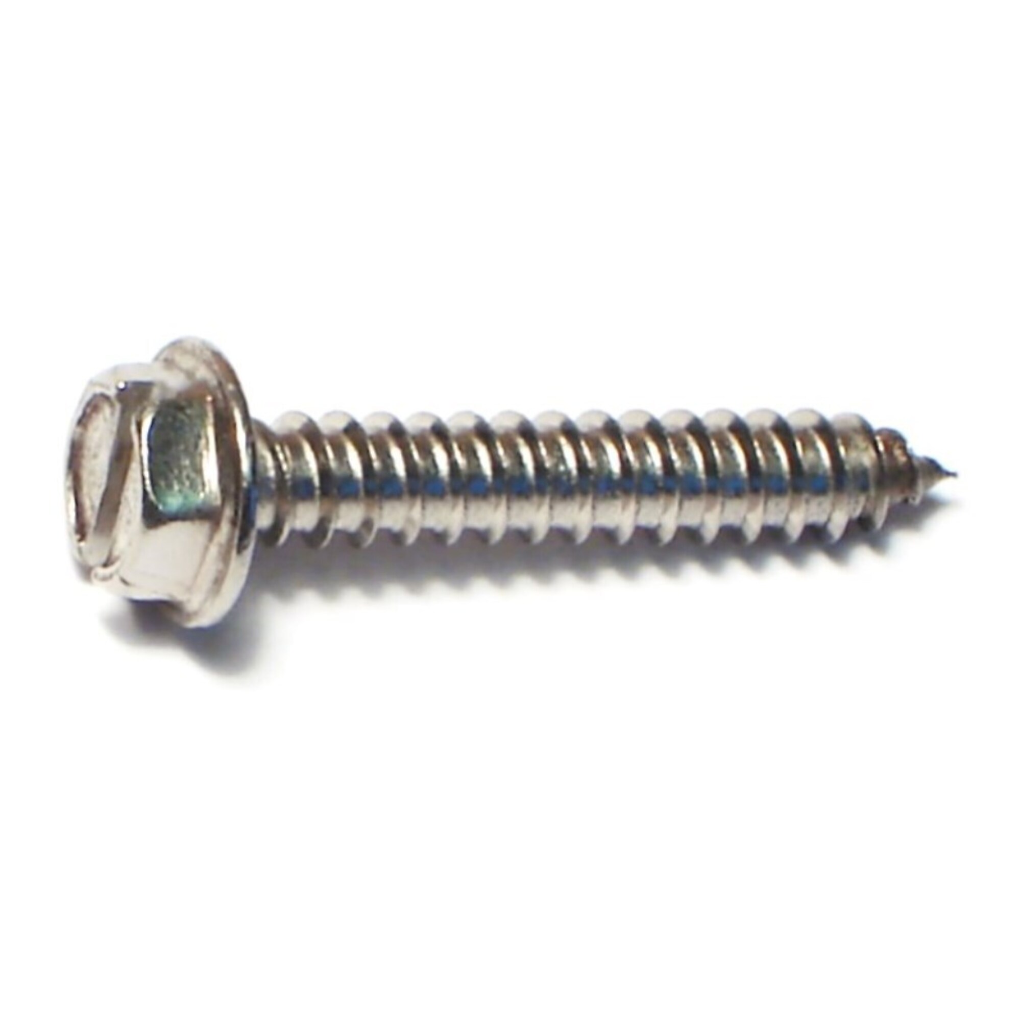Midwest Fastener Midwest, 8 x 1 Slotted Hex Sheet Metal Screws SS Qty ...