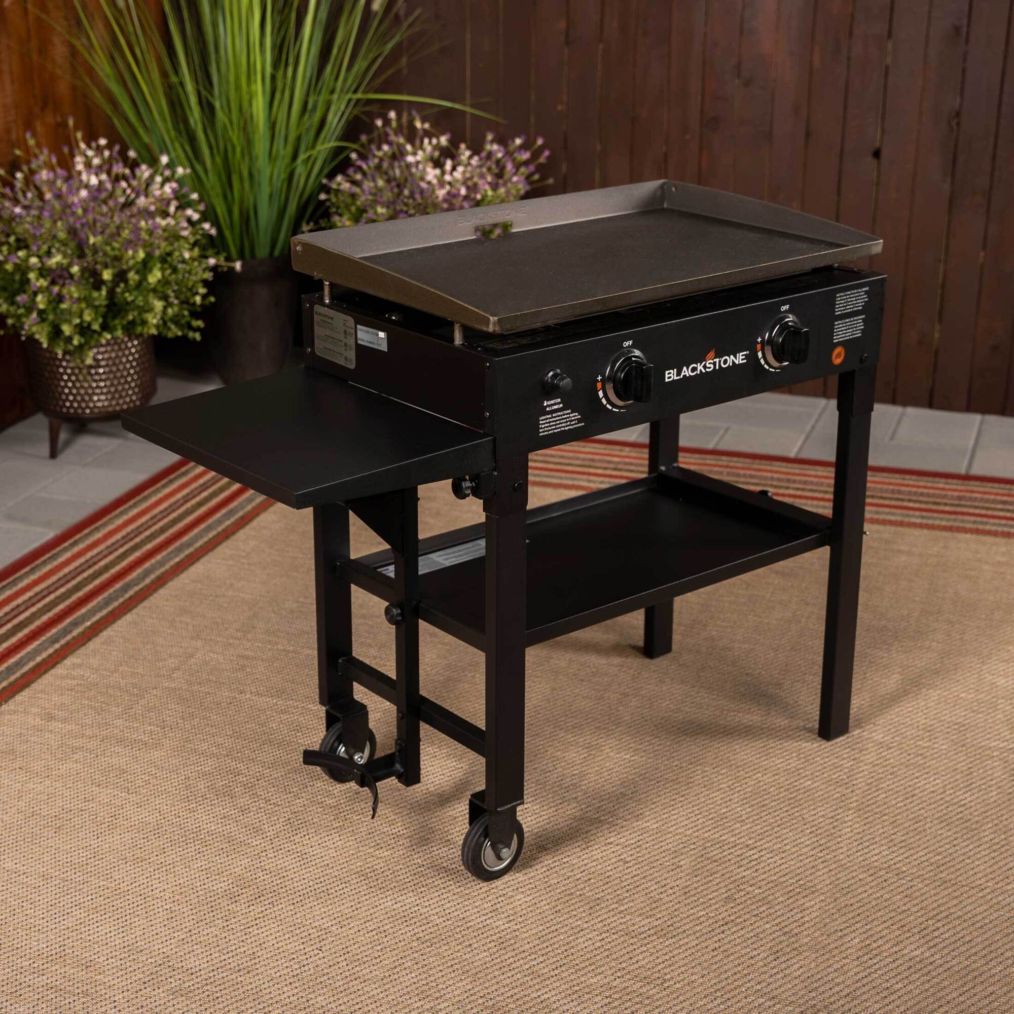 Blackstone, 28in. griddle cart style no hood, Fuel Type Propane, Model ...