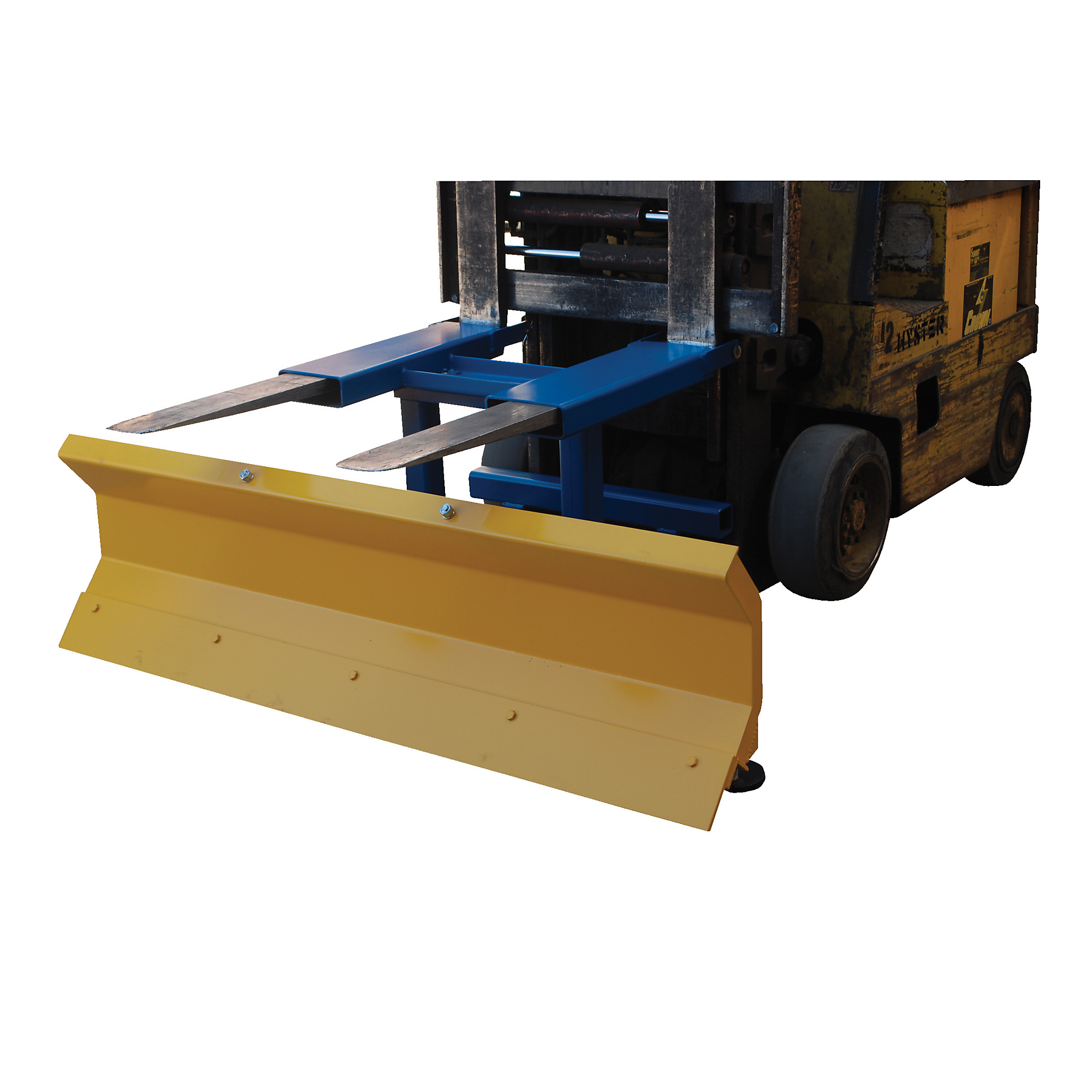 Vestil Fork-Mounted Snow Blade - 72in. Width, Adjustable Springs ...