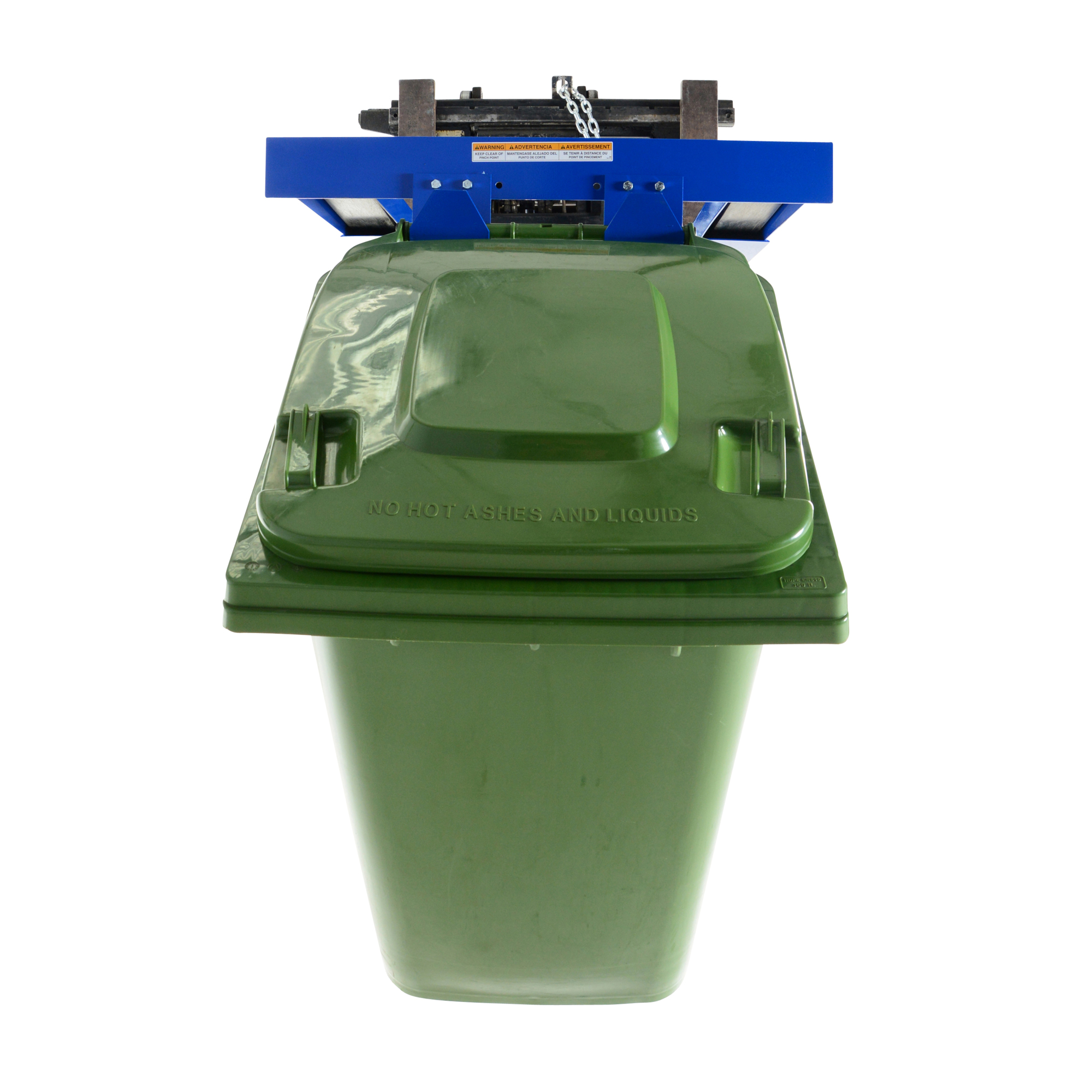 Vestil, Fork Mnted Trash Can Dump .5K, Capacity 500 lb, Model# TCD-FM-E ...