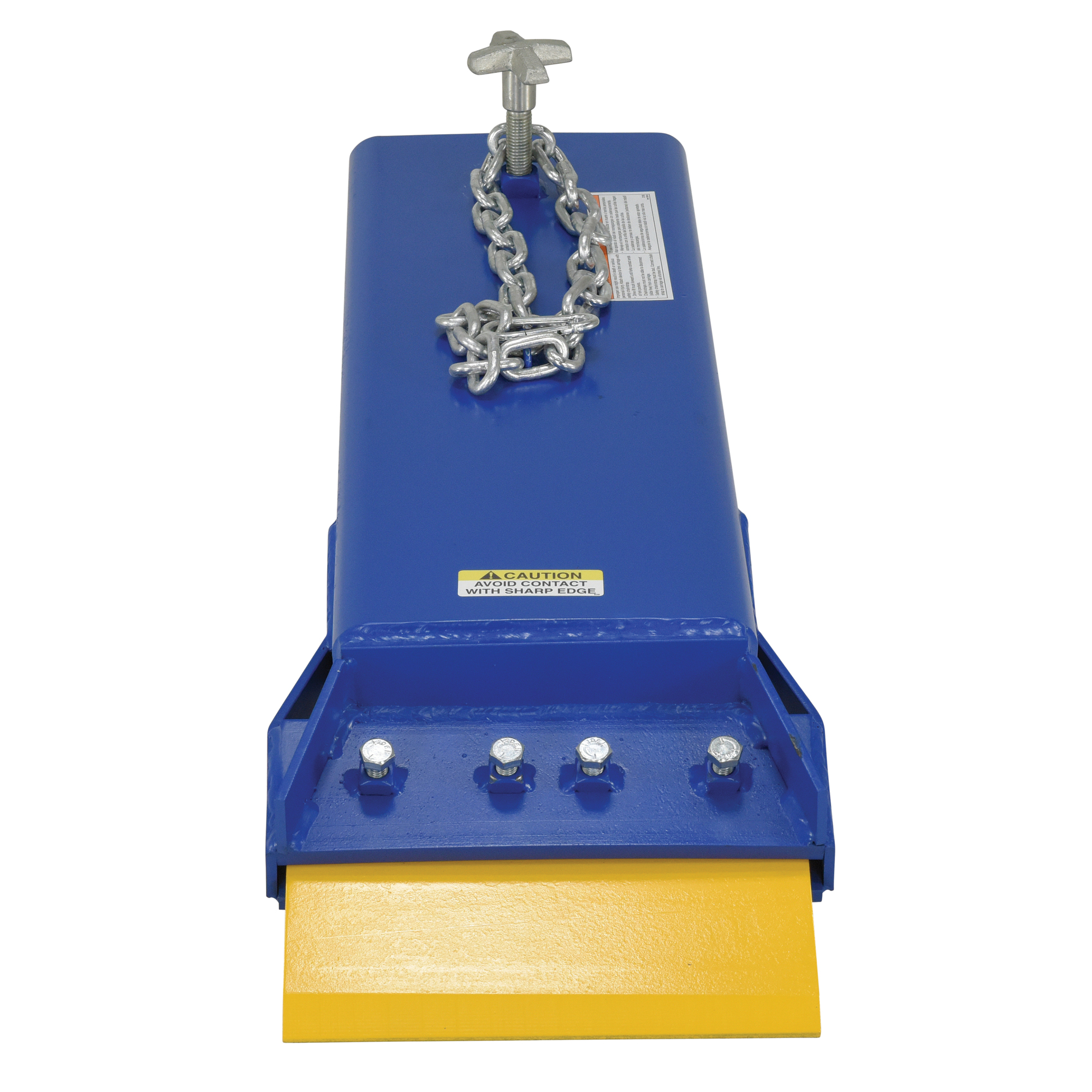 Vestil Steel Fork Truck Floor Scraper - 12in. Blade, Heavy-Duty, Powder ...