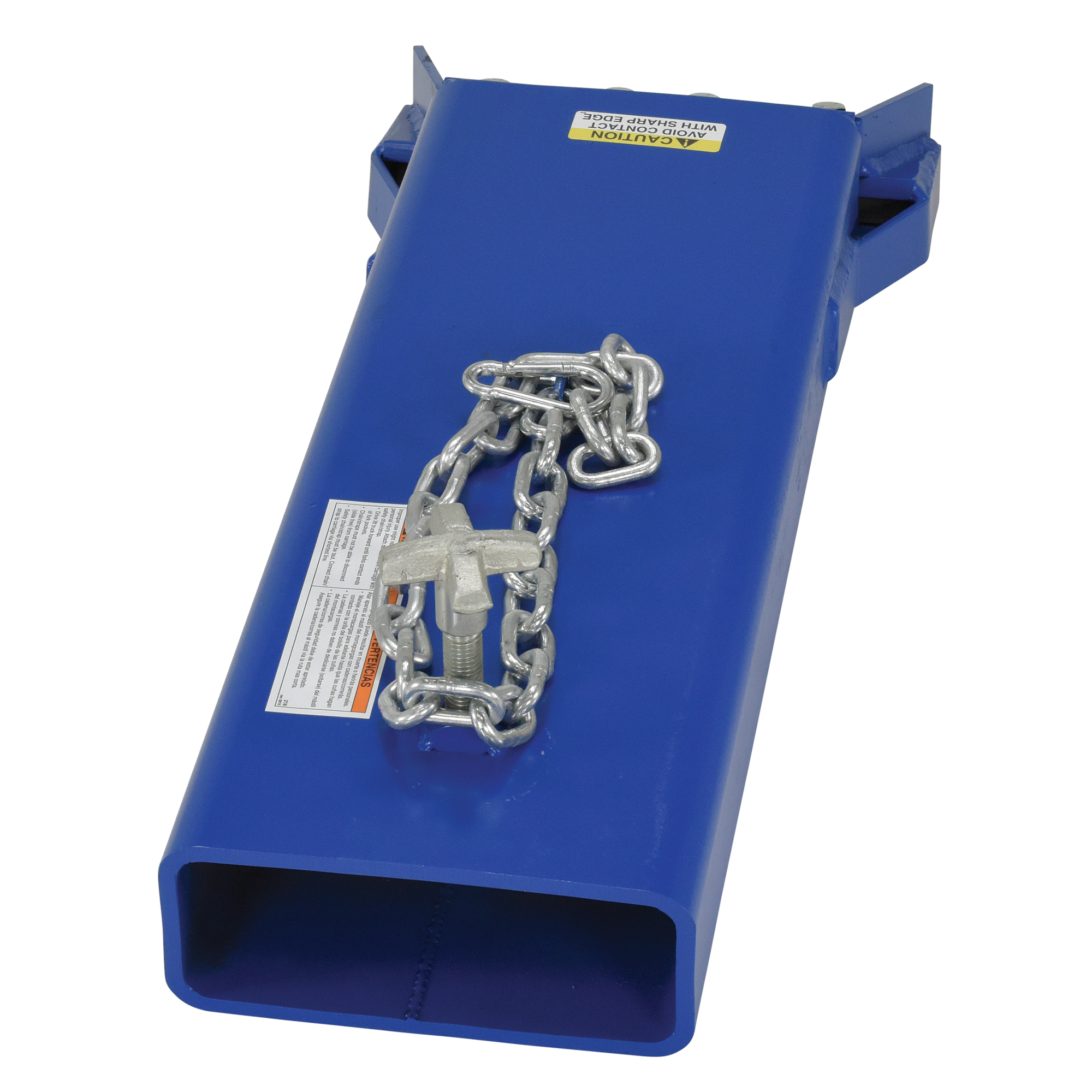 Vestil Steel Fork Truck Floor Scraper - 12in. Blade, Heavy-Duty, Powder ...